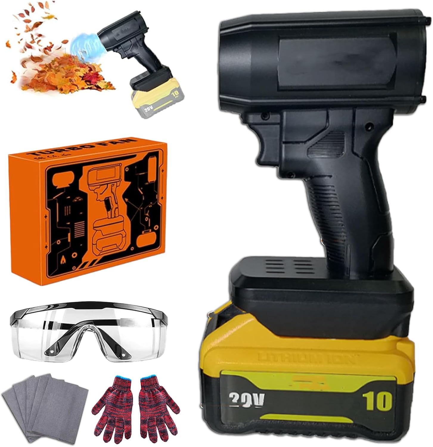 Storm Industries Jet Blower 2.0, 2025 Upgraded Electric Cordless Jet ...
