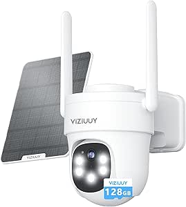 Amazon.com : VIZIUUY AOV Security Camera, 2K Continuous Recording ...
