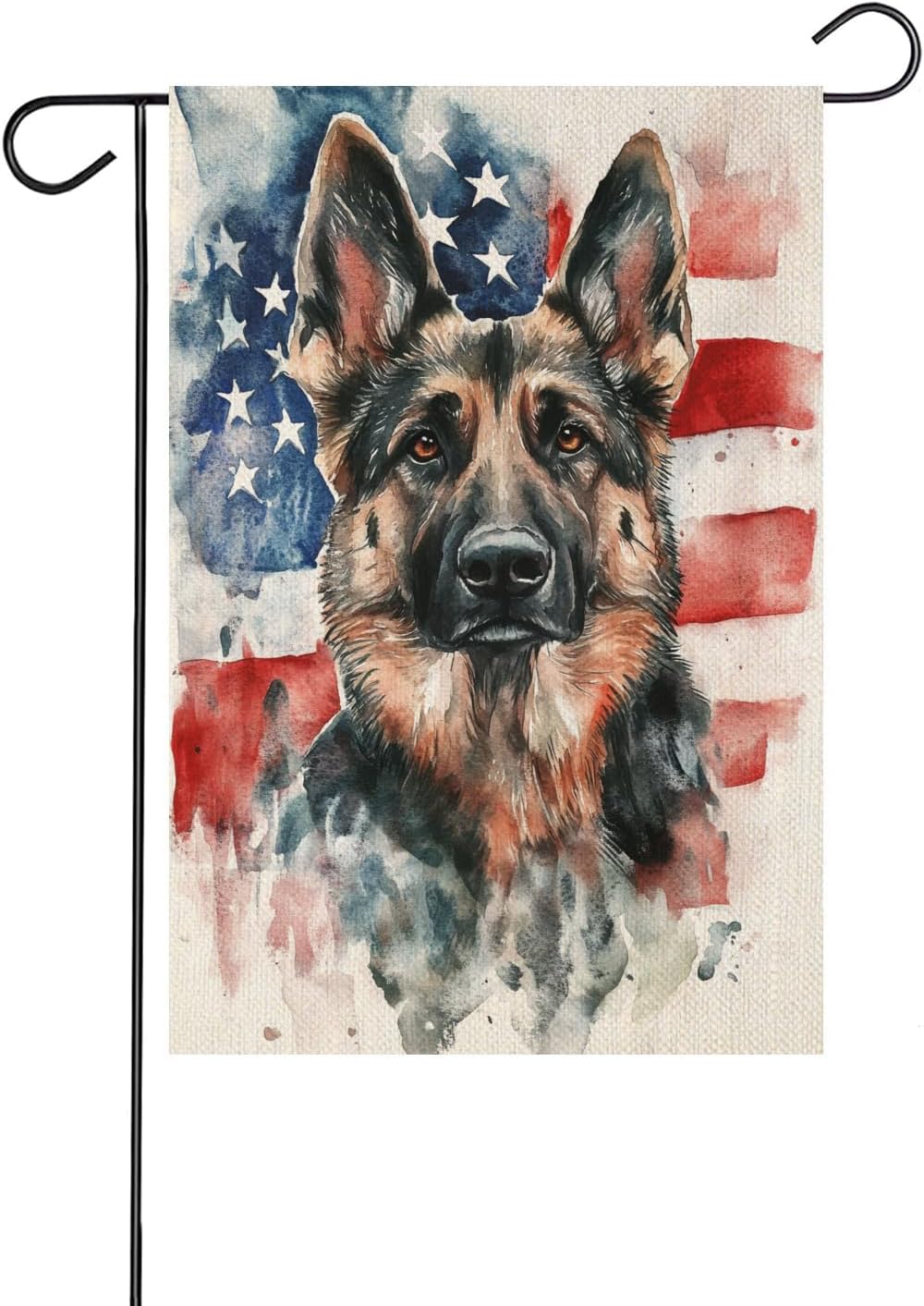 Amazon.com : German Shepherd - Best of Breed All-American Patriotic I ...
