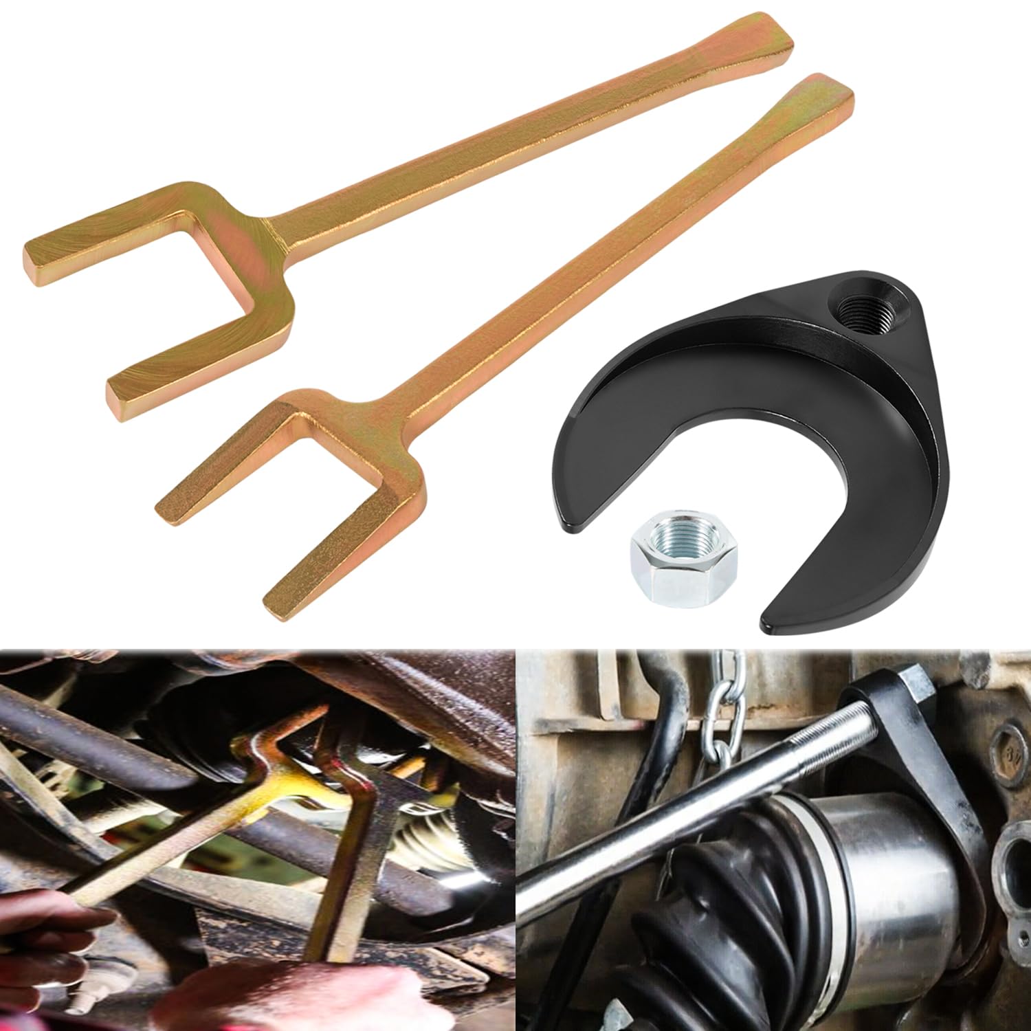 Snapklik.com : Sunluway 12020 Front Axle Popper Kit & CV Joint Fork ...