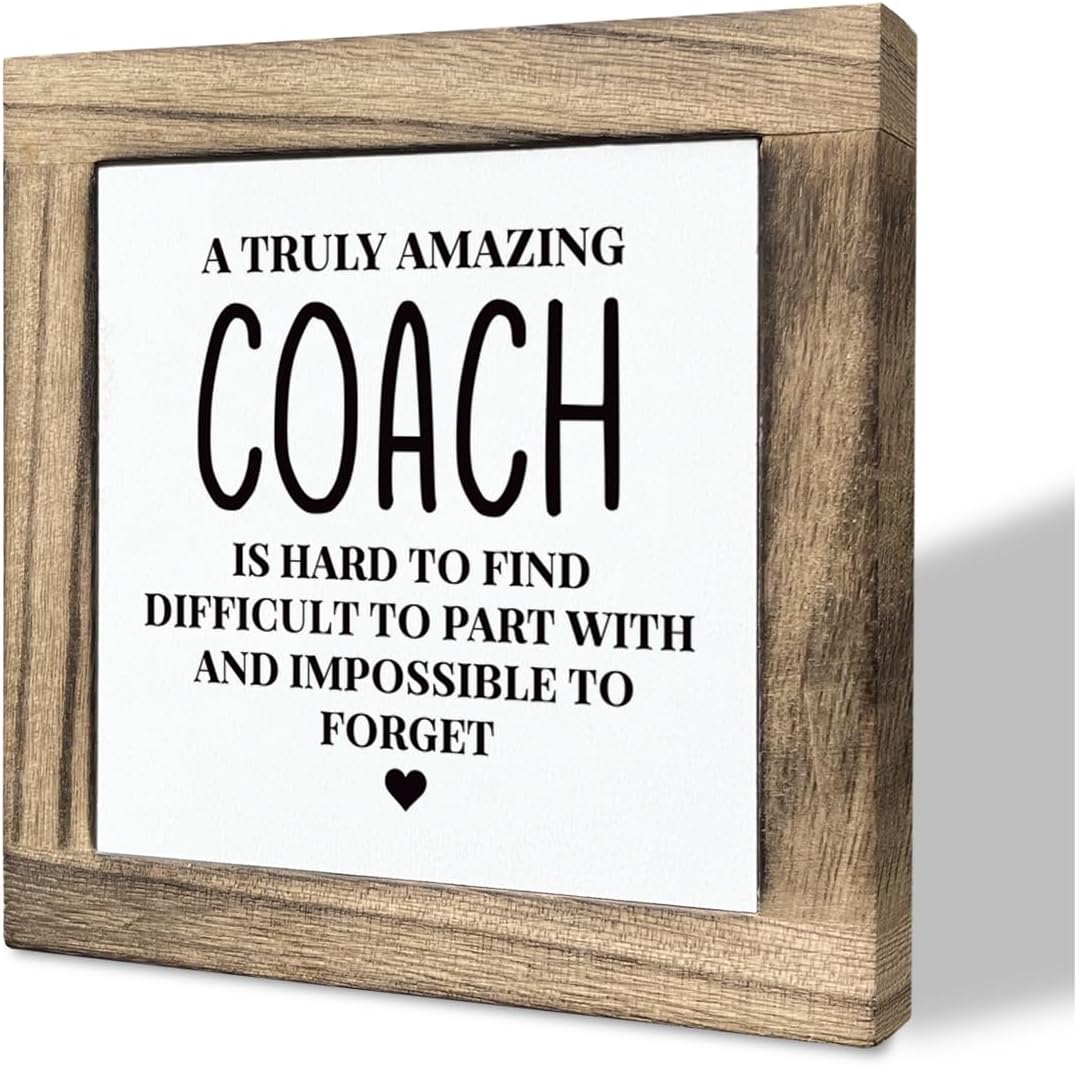 Amazon.com: Desk Decor Gifts, Box Wood Plaques Desk Décor, Table Decor ...