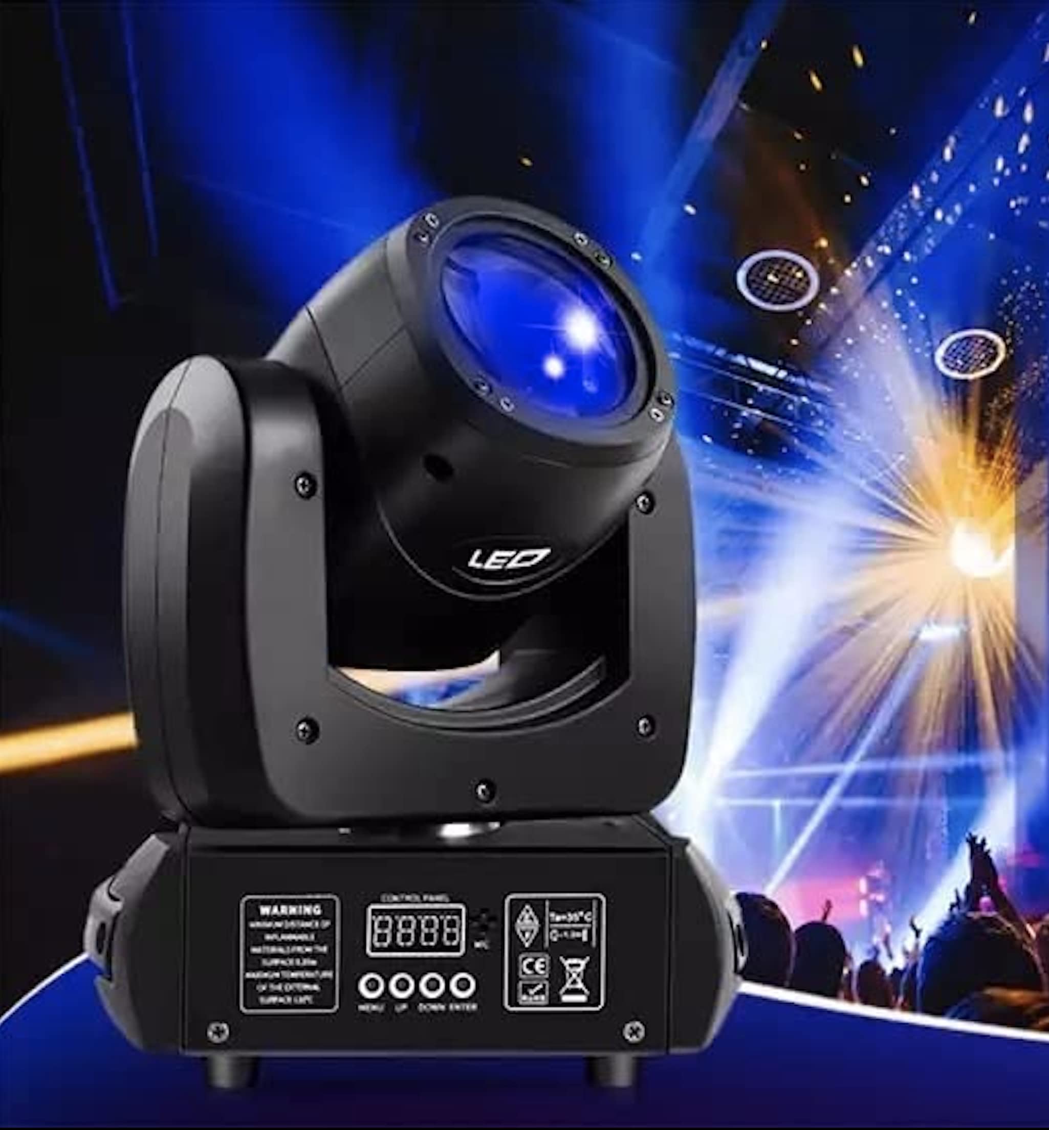 Buy NLIGHTING® LED Moving Heads Mini BEAM LED Lights Disco DJ Effects ...
