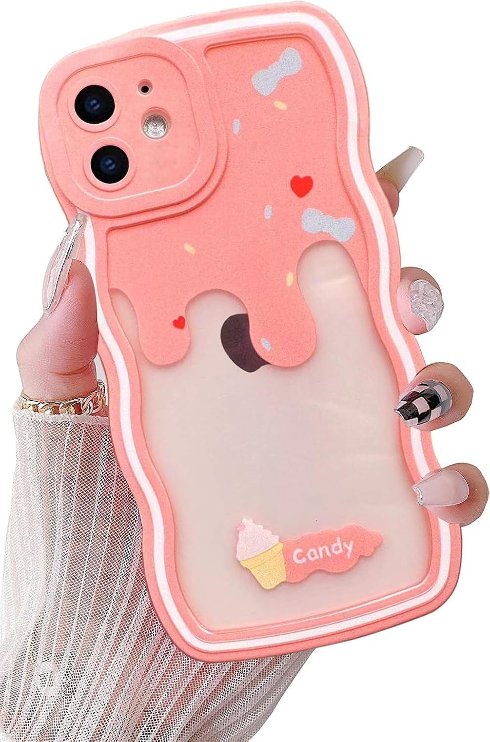 Amazon.com: KUMTZO Compatible with iPhone 12 Mini Case 5.4 inch, Cute ...