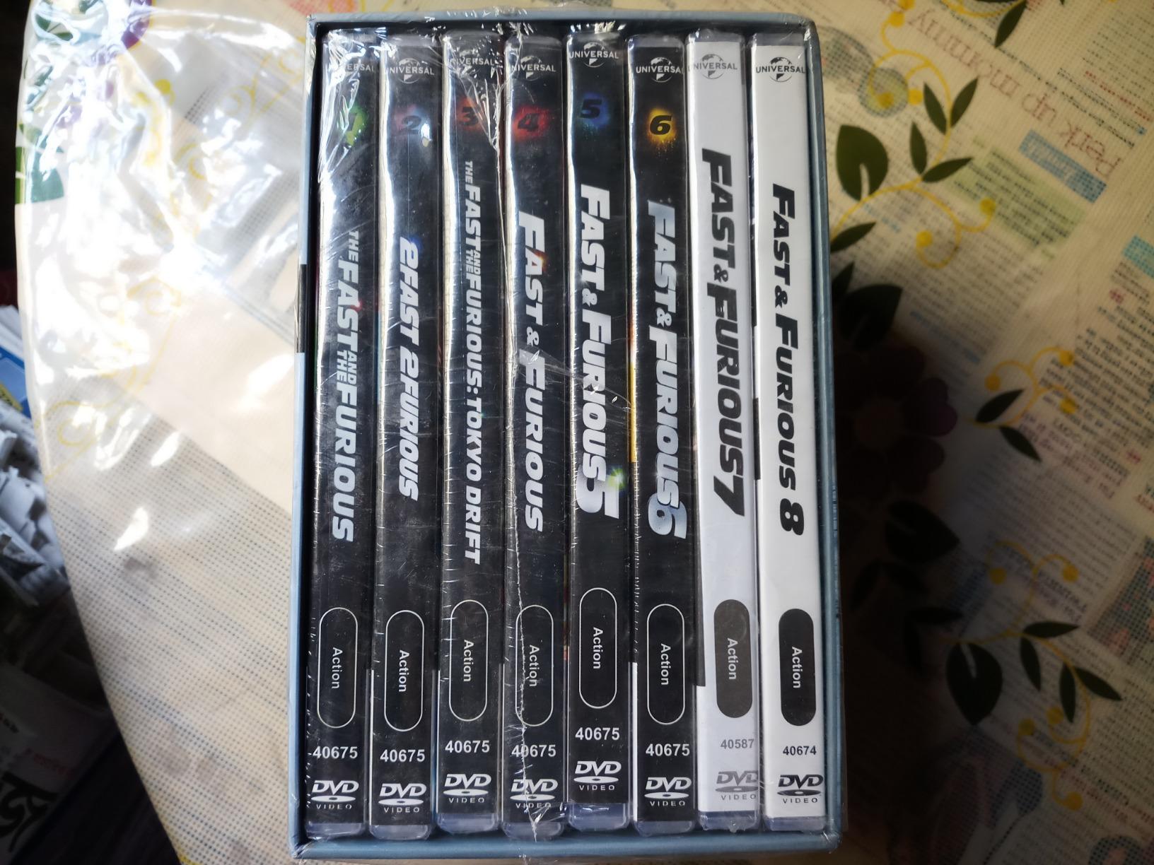 Fast & Furious: 8-Movie Collection [Imported Regon Free Blu-ray ...