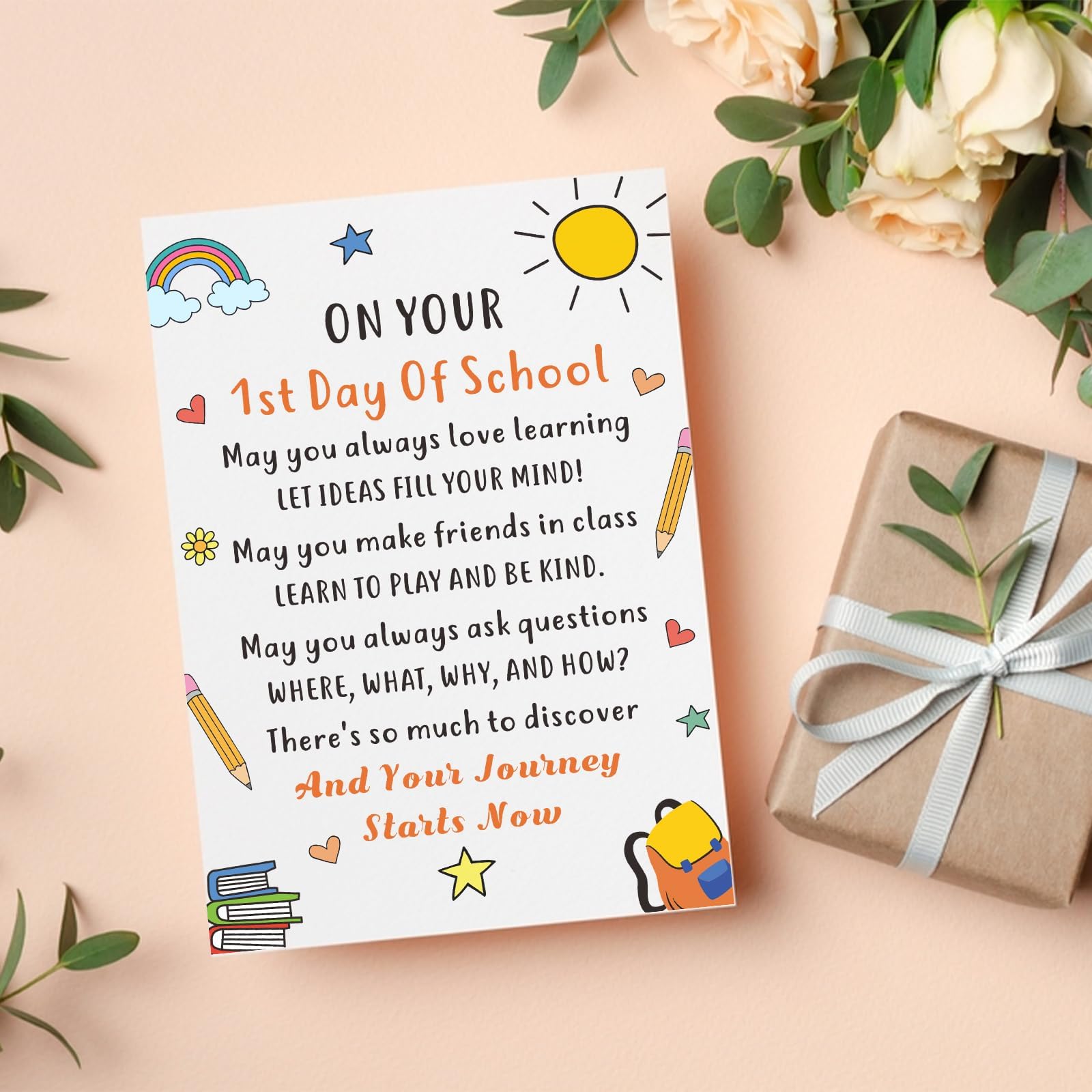 Snapklik.com : First Day Of School Gifts For Kids From Mom Dad Back To ...