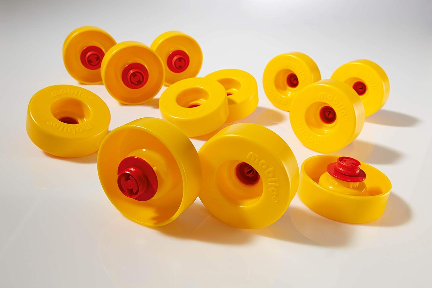 Plasticant Mobilo Large Wheels, 12pcs, 3+ yrs, Building Blocks, Vehicle ...