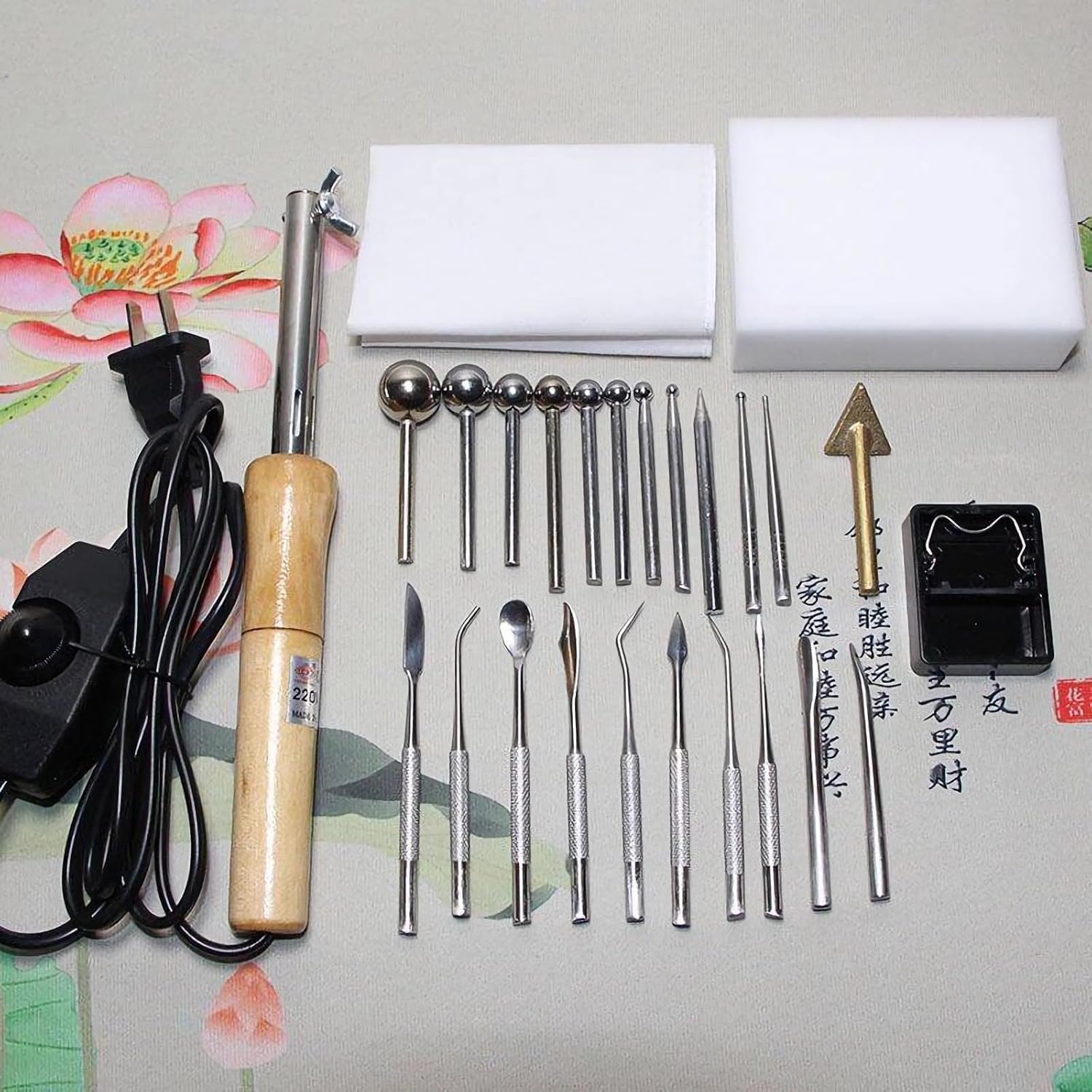 Amazon.com: OVARIA Electric Fabric Flower Maker, Artificial Flower ...