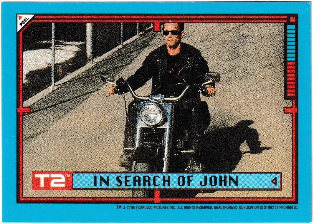 Terminator 2 Judgement Day Trading Card #9 - Arnold Schwarzenegger at ...