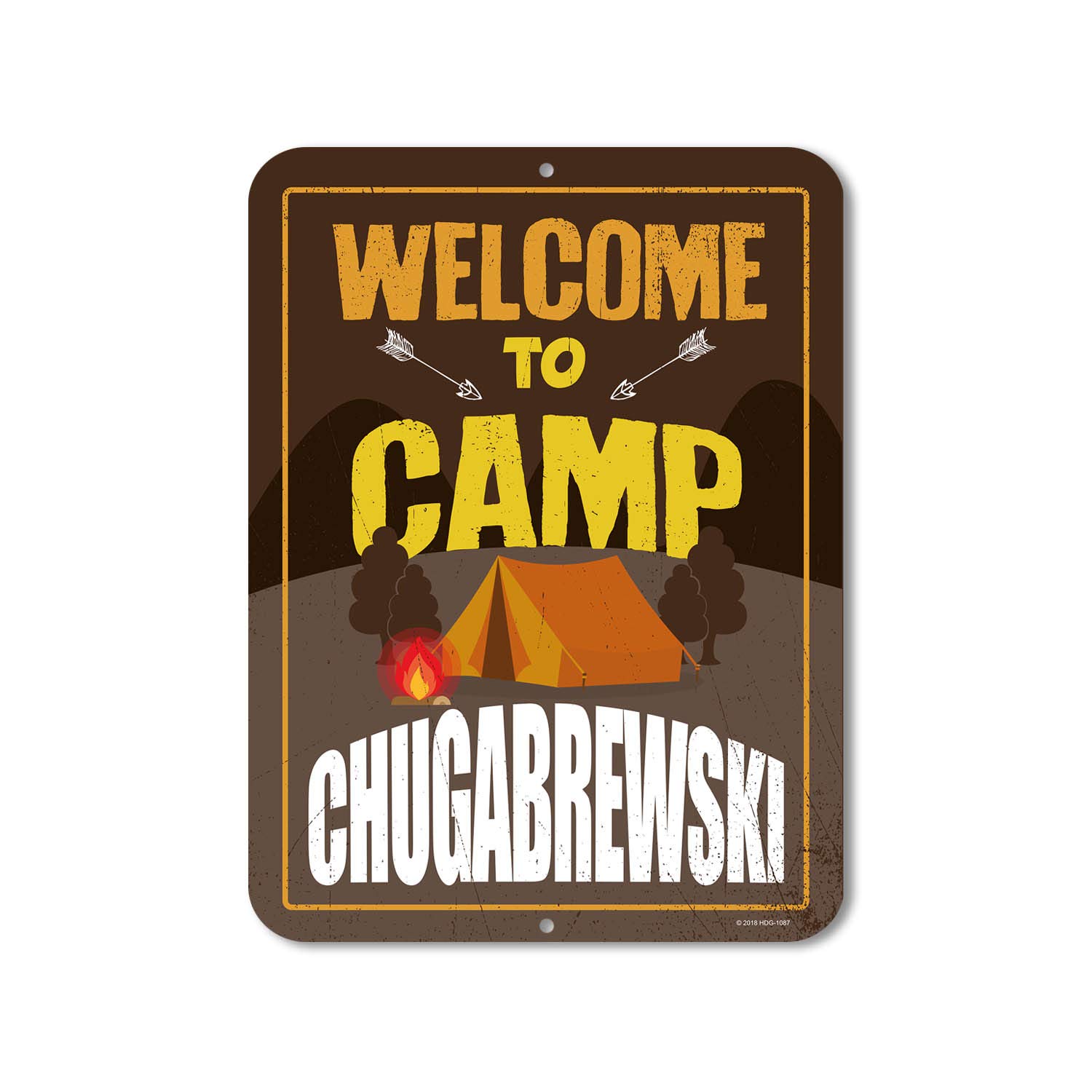 Amazon.com: Honey Dew Gifts, Funny Camping Signs, Welcome to Camp ...