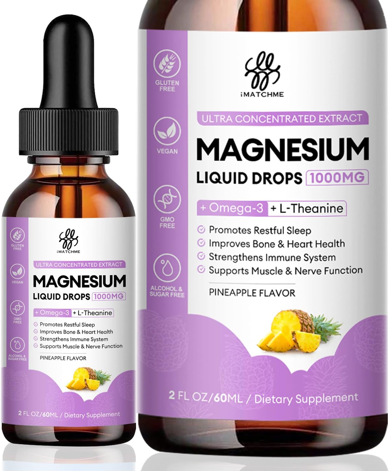 Amazon.com: Magnesium Complex, Magnesium Glycinate, Oxide, Taurate and ...