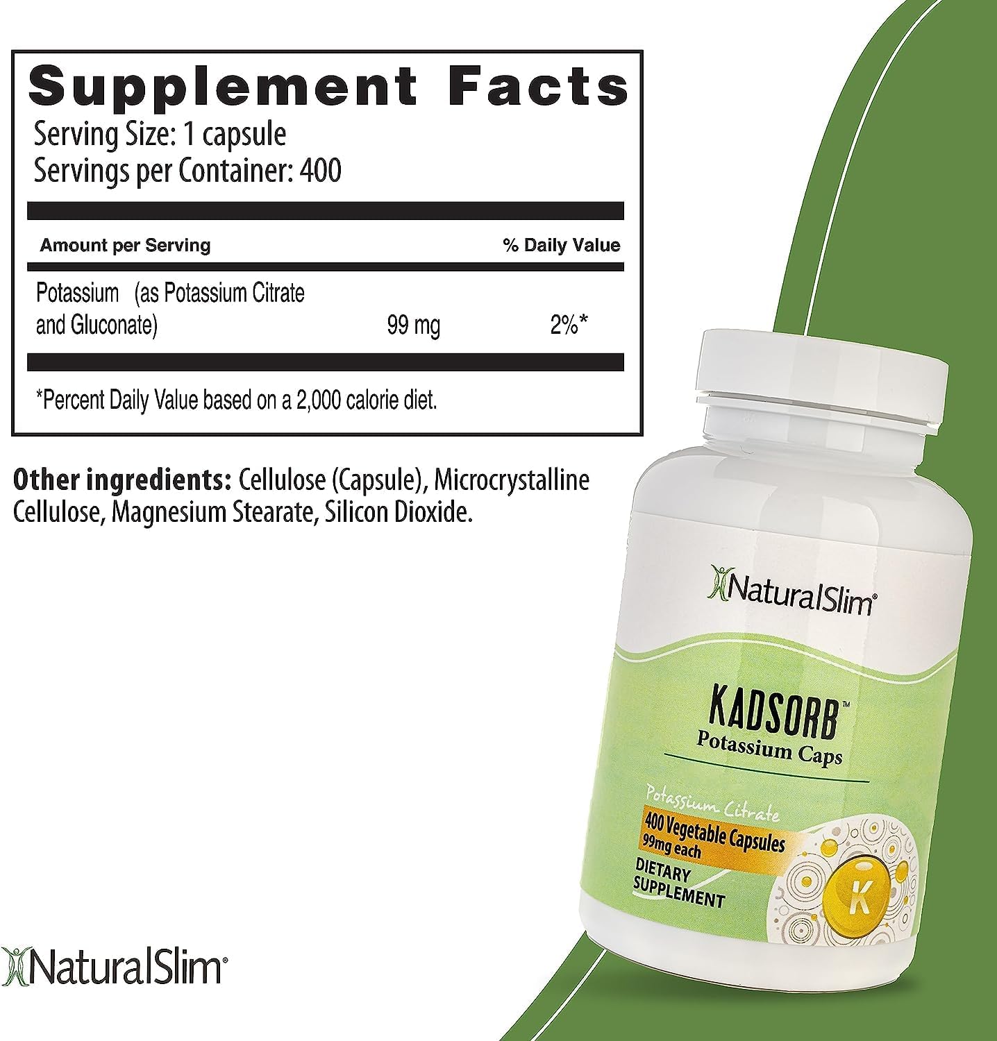 Kadsorb Natural Potassium Citrate – Supports Electrolyte Balance ...
