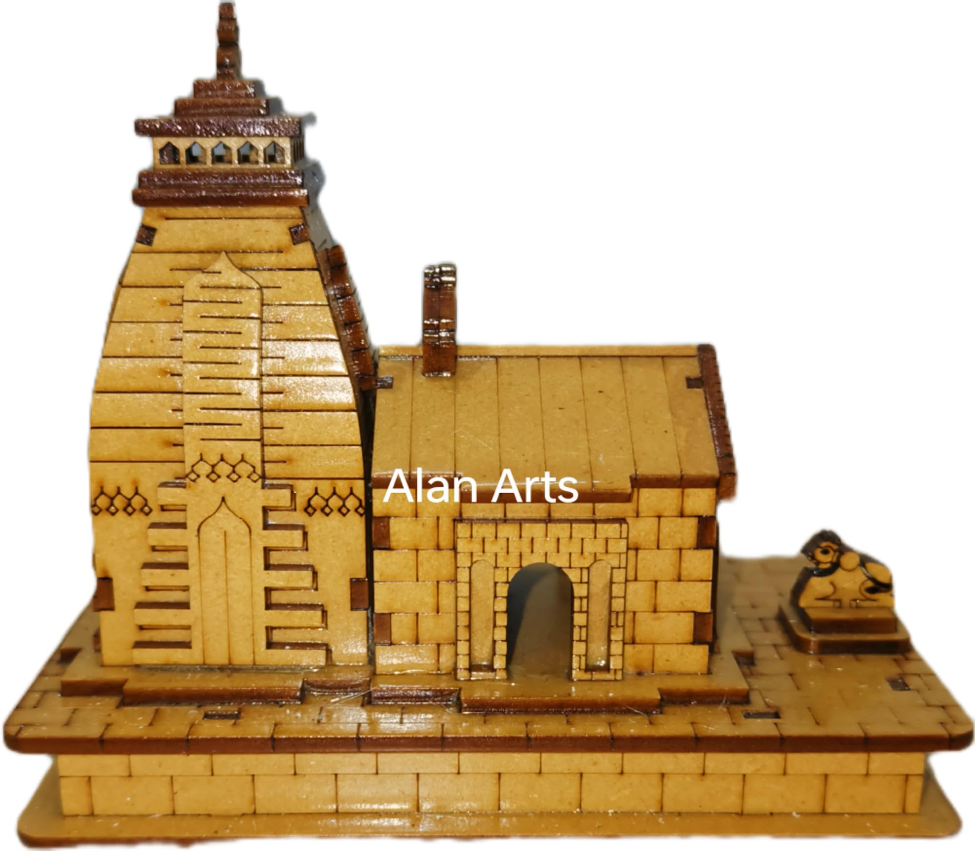 Kedarnath 3D Temple Model for Home/Office/Shop and Gift Use ! : Amazon ...