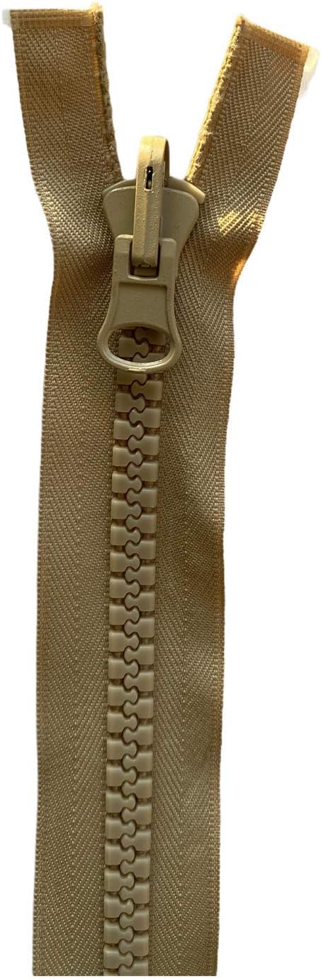 No.10 Plastic Zipper #10 Open End Zip Heavy Duty from 24 to 220 inch ...