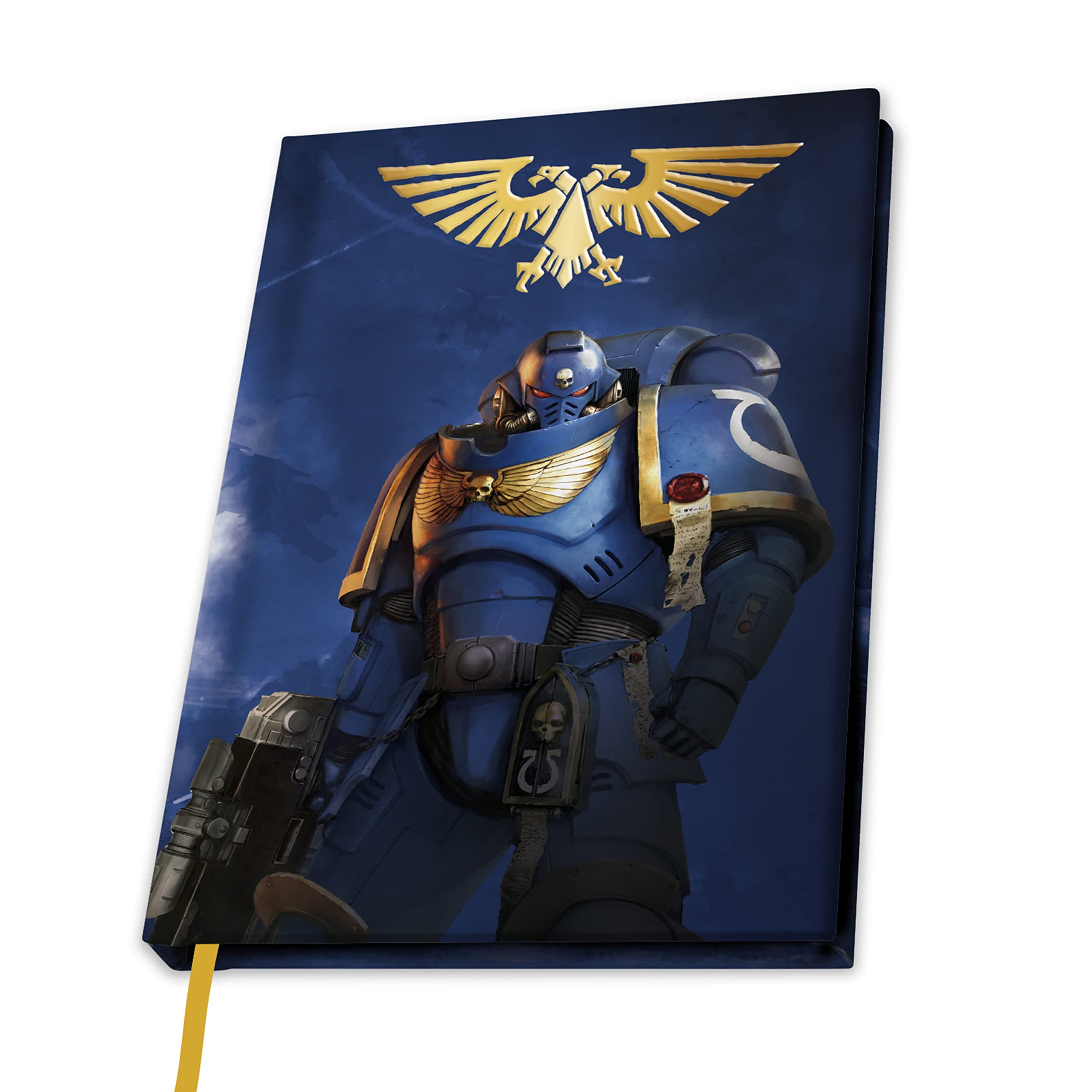 ABYSTYLE Warhammer 40K Ultramarines Hardcover Notebook 8.5" x 6" with ...
