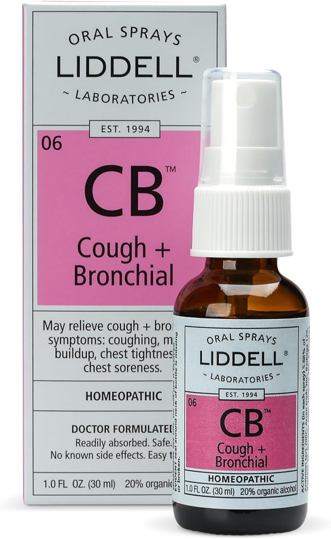 Amazon.com: Liddell Homeopathic Cough and Bronchial Spray, 1 Ounce ...