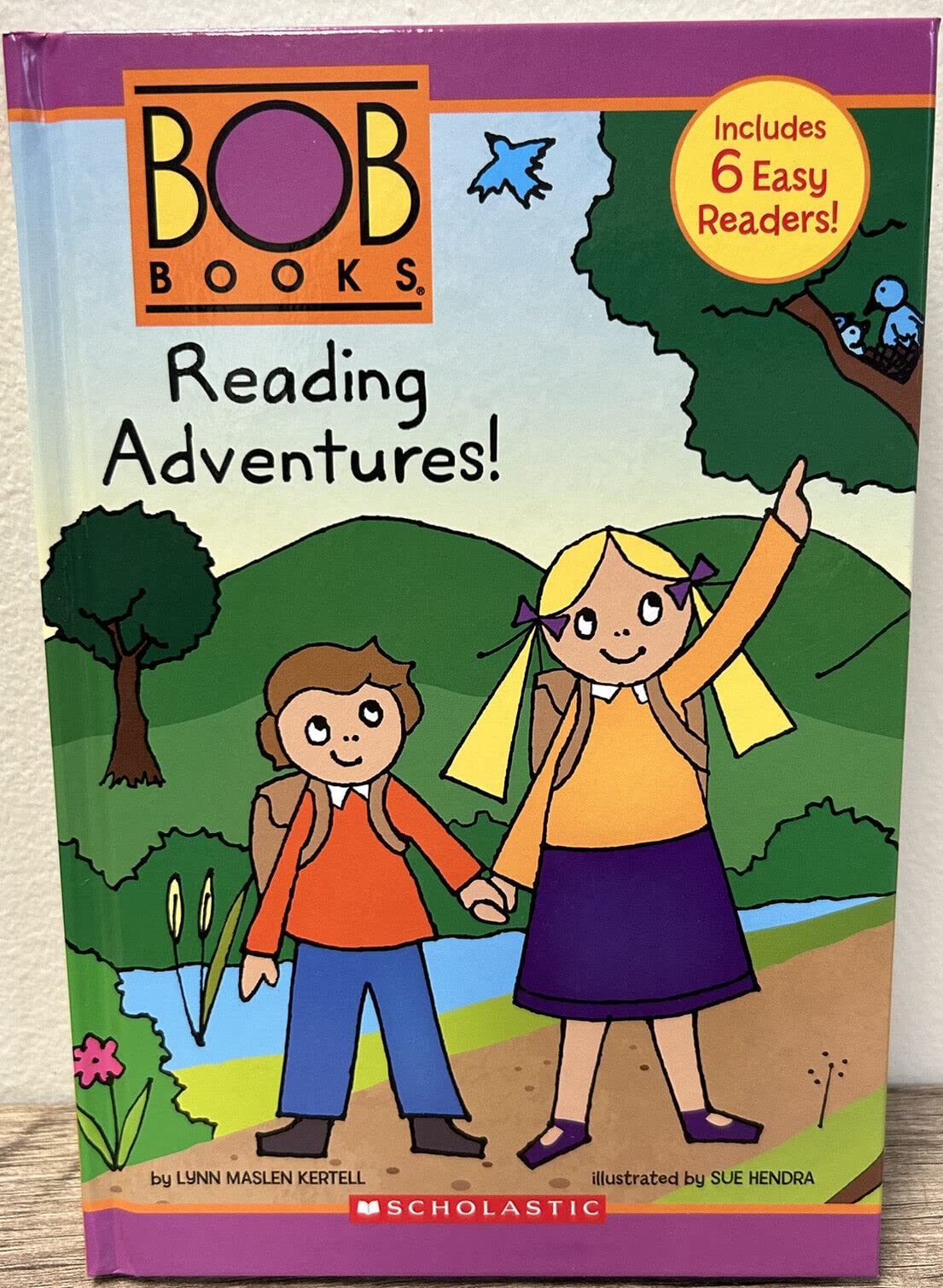 bob books reading adventures (includes 6 easy readers): Kertell, Lynn ...
