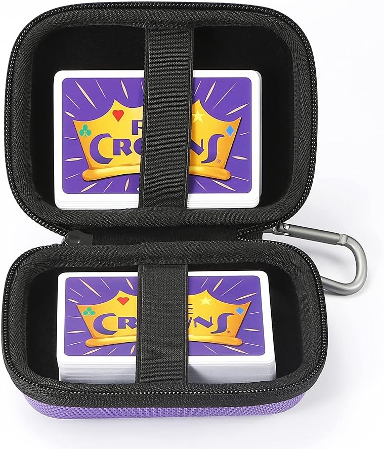 Amazon.com: Anleo Travel Case for Mattel UNO Classic Card Game(Only ...