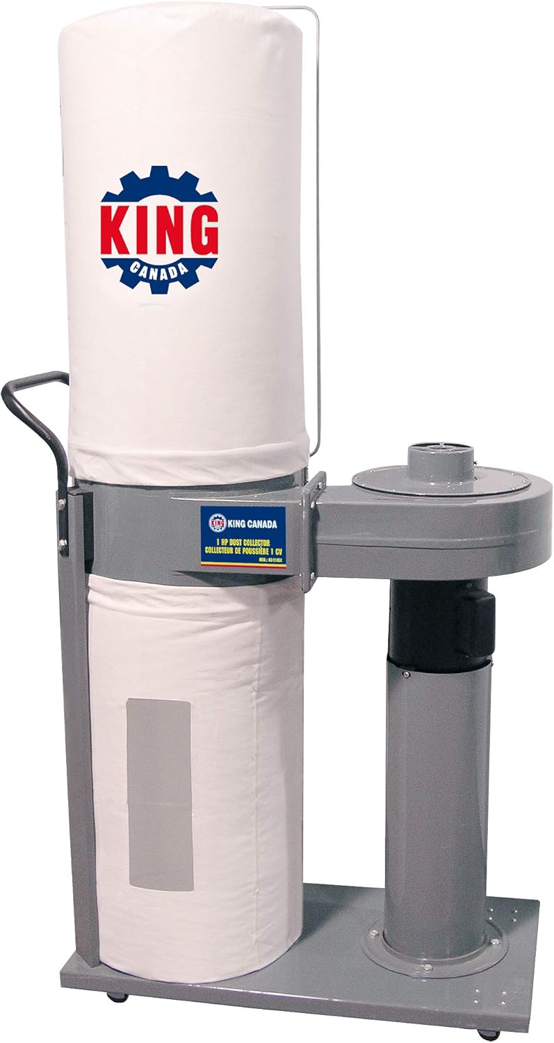 King Canada KC-2105C 600 Cfm Dust Collector, Dust Collectors & Air ...