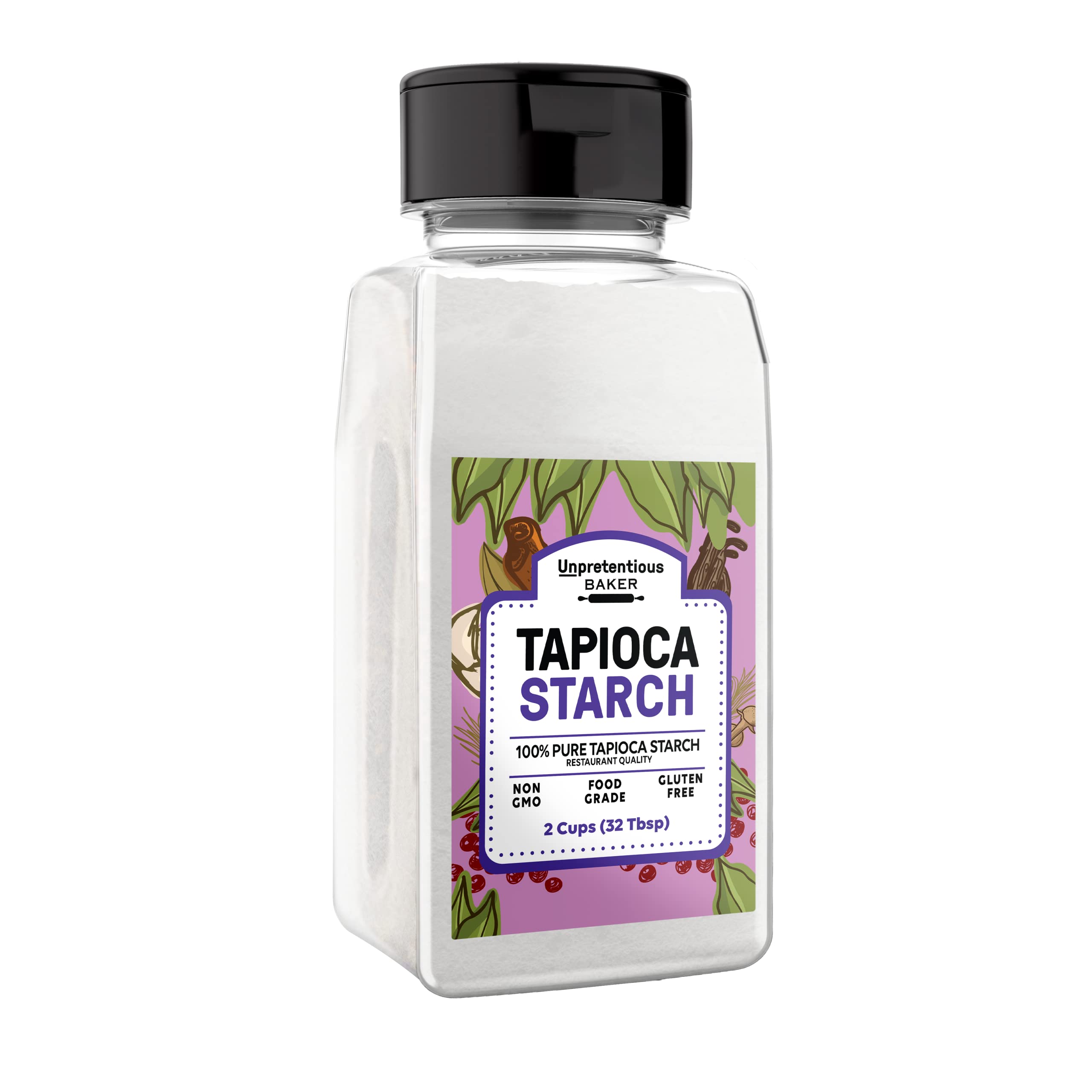 Unpretentious Baker Tapioca Starch - 2 Cups Vegan & Gluten-Free ...