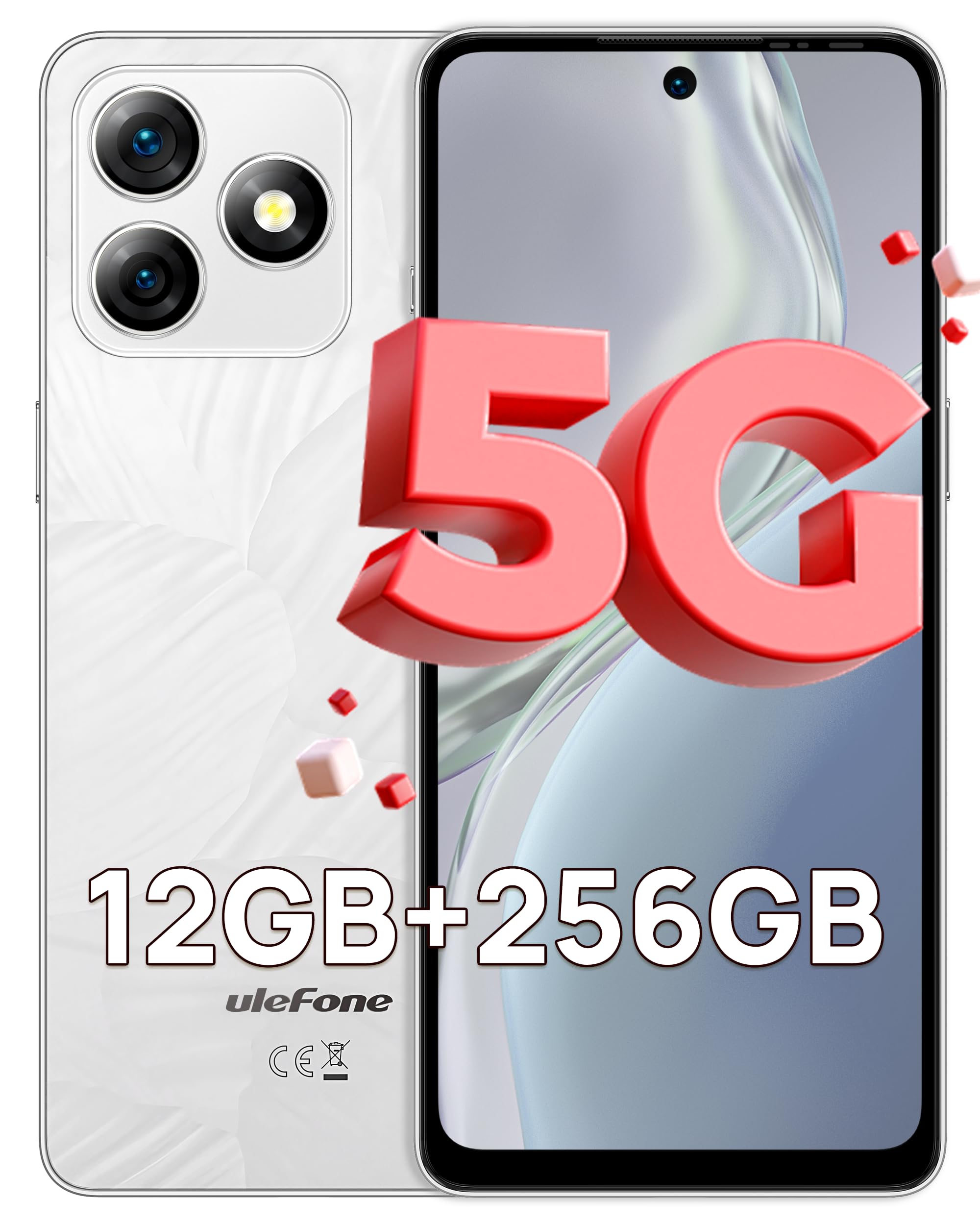 Amazon.com: Ulefone Note 18 Ultra 5G Unlocked Phones, Up to 12GB RAM ...