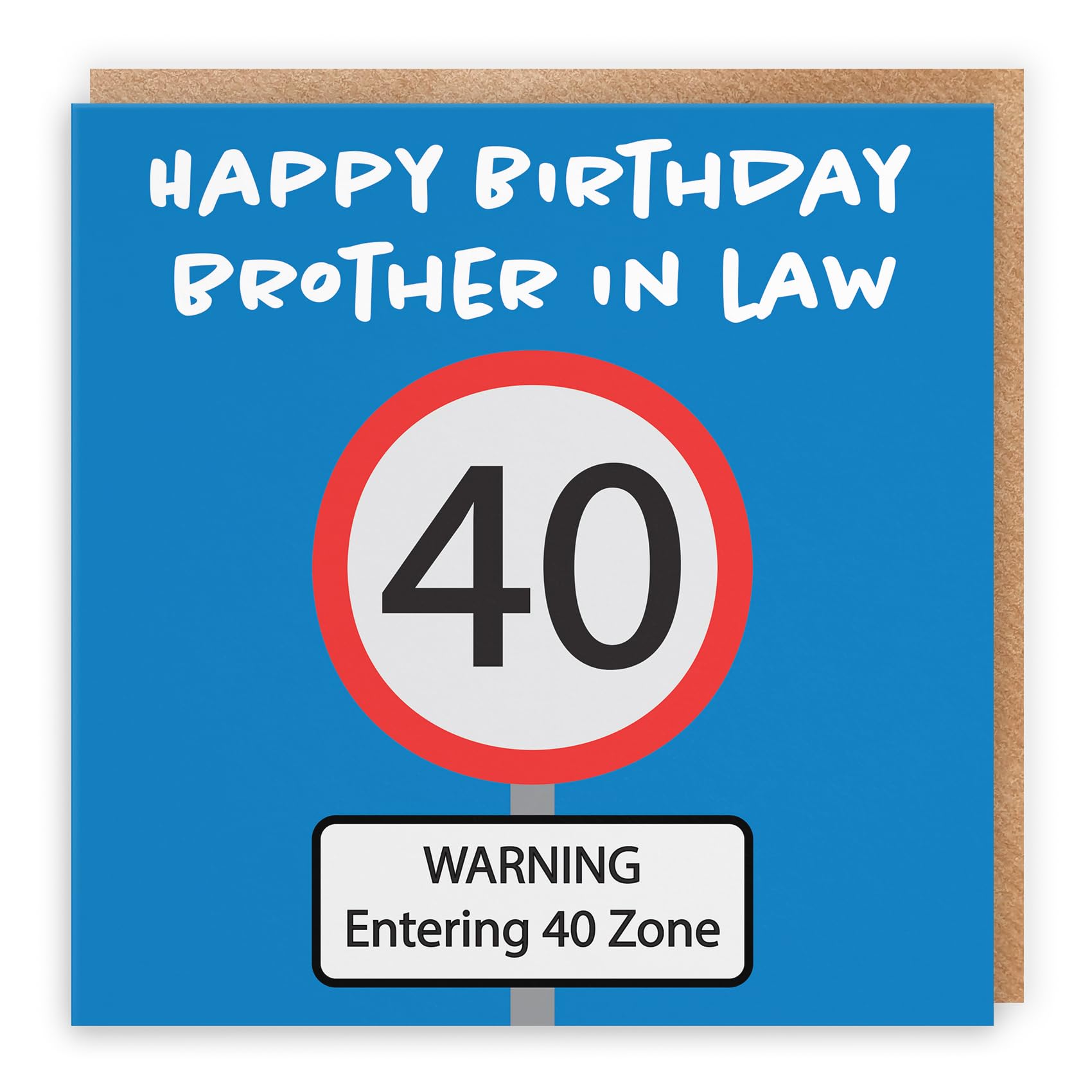 Happy 40th Birthday Brother In Law Brother In Law 40th Birthday Card