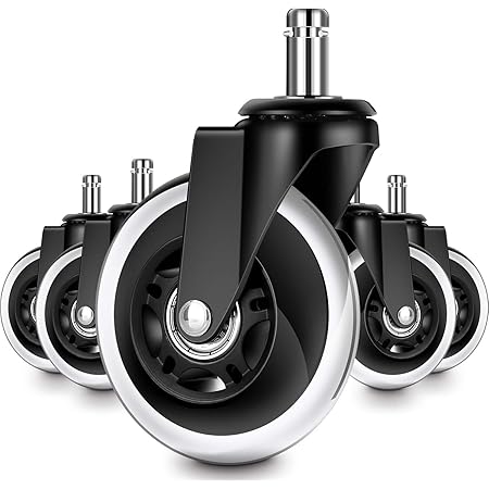 4Pcs 5in Universal Caster Set Light Omni-Directional Wheels No Noise ...