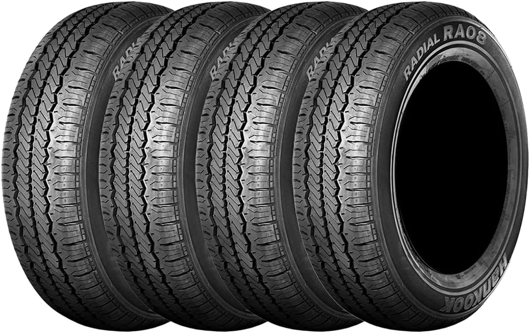 Amazon.co.jp: 4本セット HANKOOK Vantra LT RA18 195/80R15 107/105R 8PR オールシーズンタイヤ ハンコック バントラ LT 4本 ...