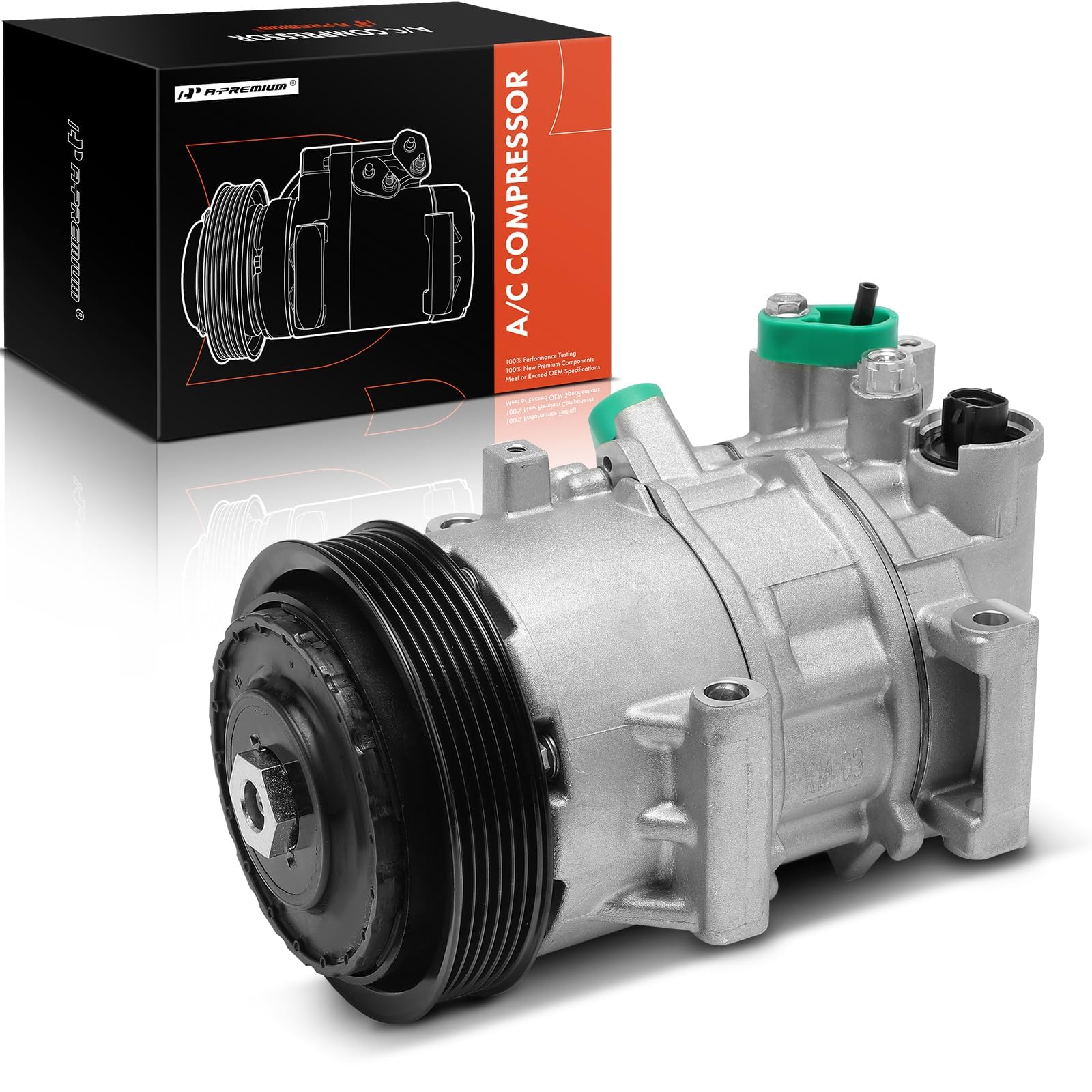 Amazon.com: A-Premium Air Conditioner AC Compressor with Clutch ...