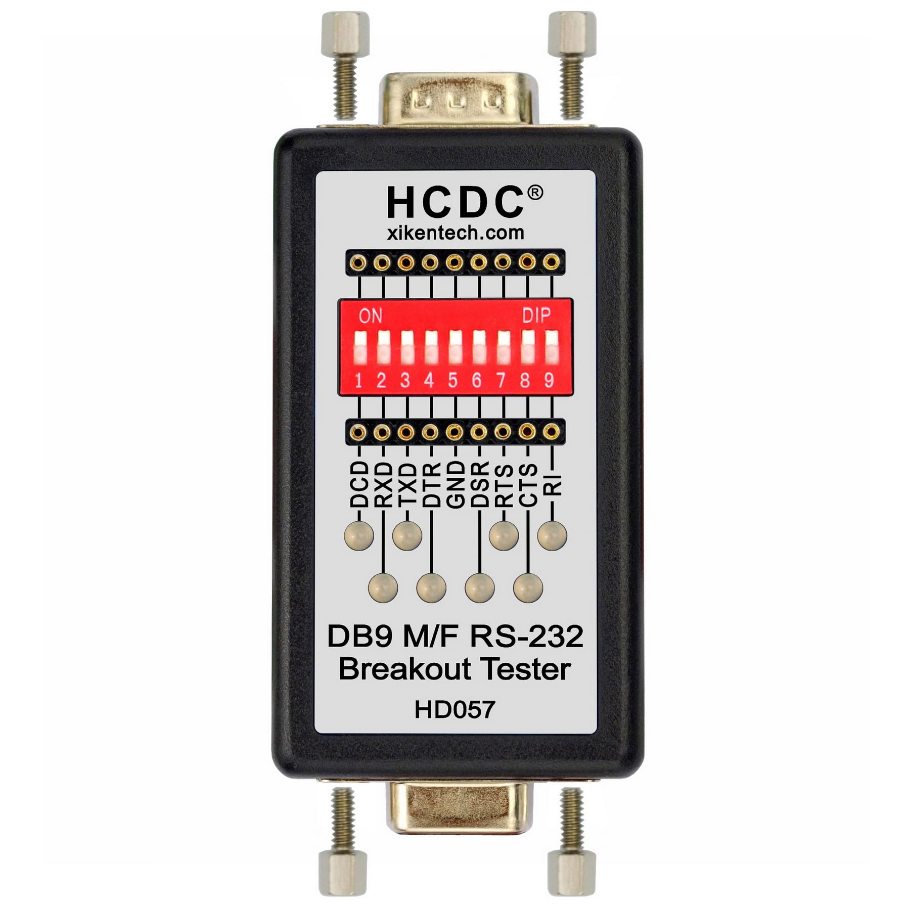 Snapklik.com : HCDC RS232 Breakout Tester LED Monitor