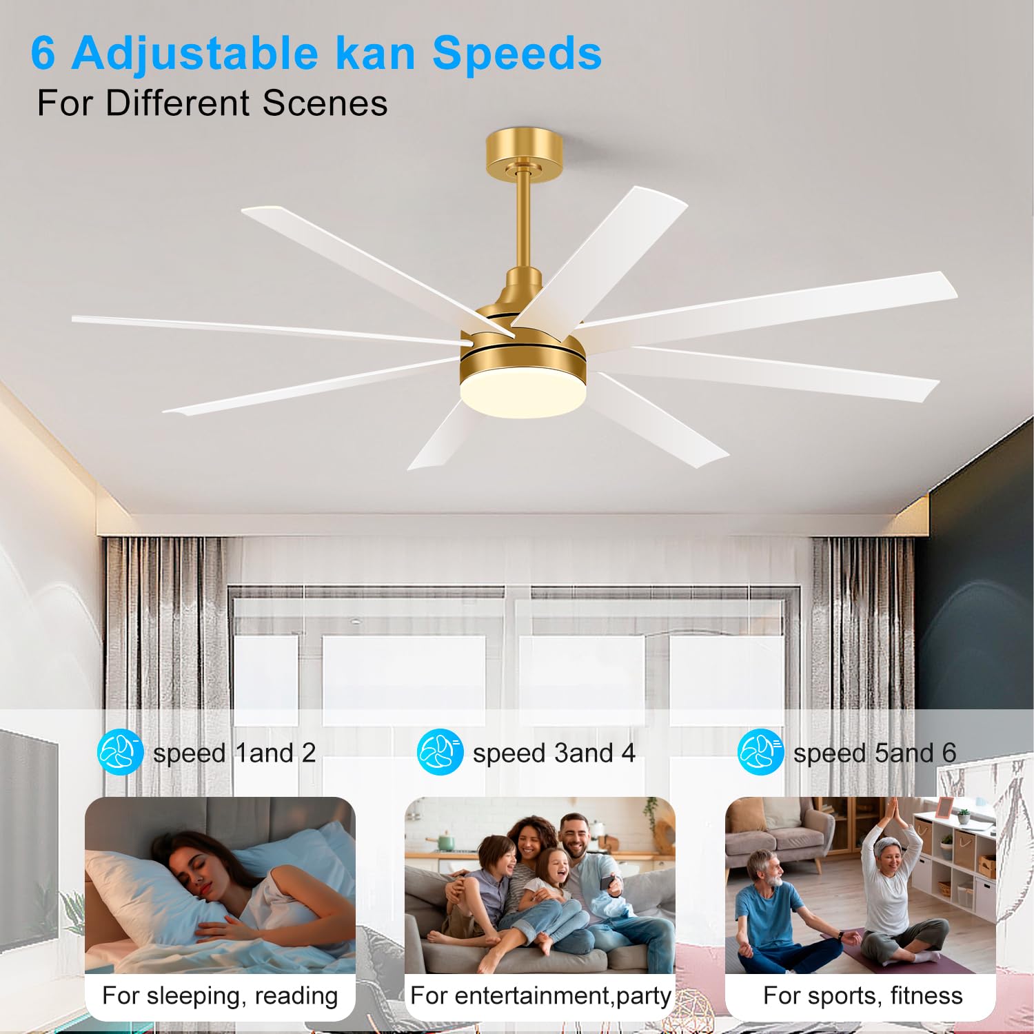 Snapklik.com : 65 Inch Ceiling Fan