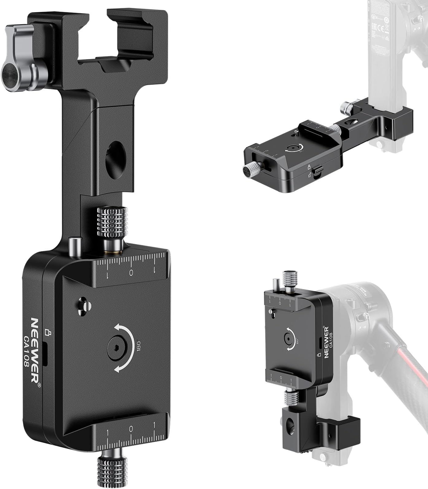 Amazon.com : NEEWER RS4 RS3 Vertical Camera Mount Compatible with DJI ...