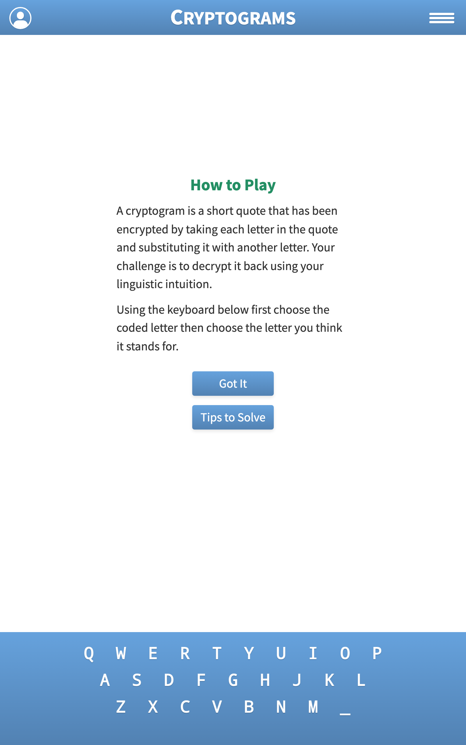 Cryptogram · Free Puzzle Game - App on Amazon Appstore