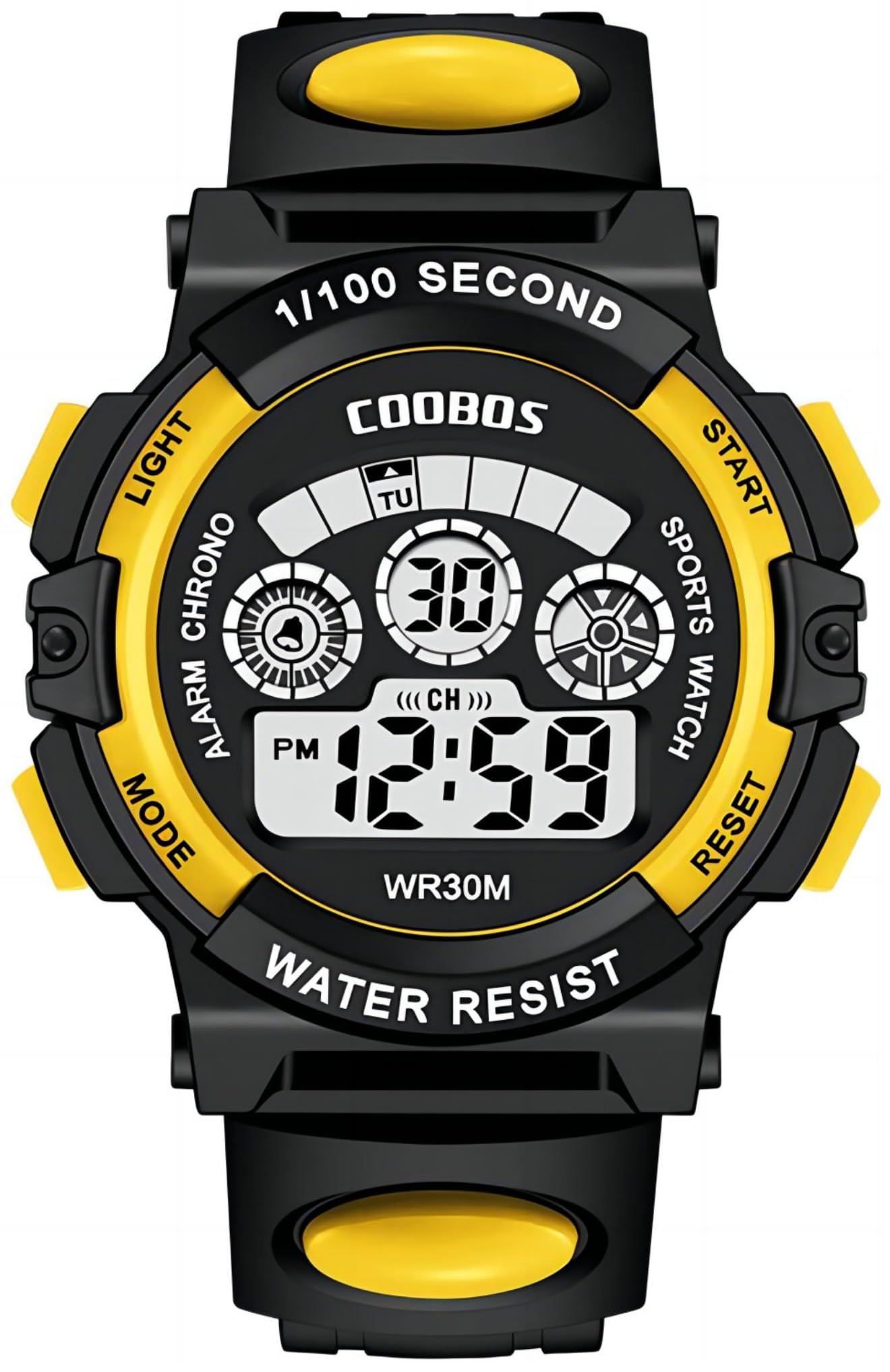 UMIWIN Kids' Watch Water Resistant Rubber Digital Watch : Buy Online at ...