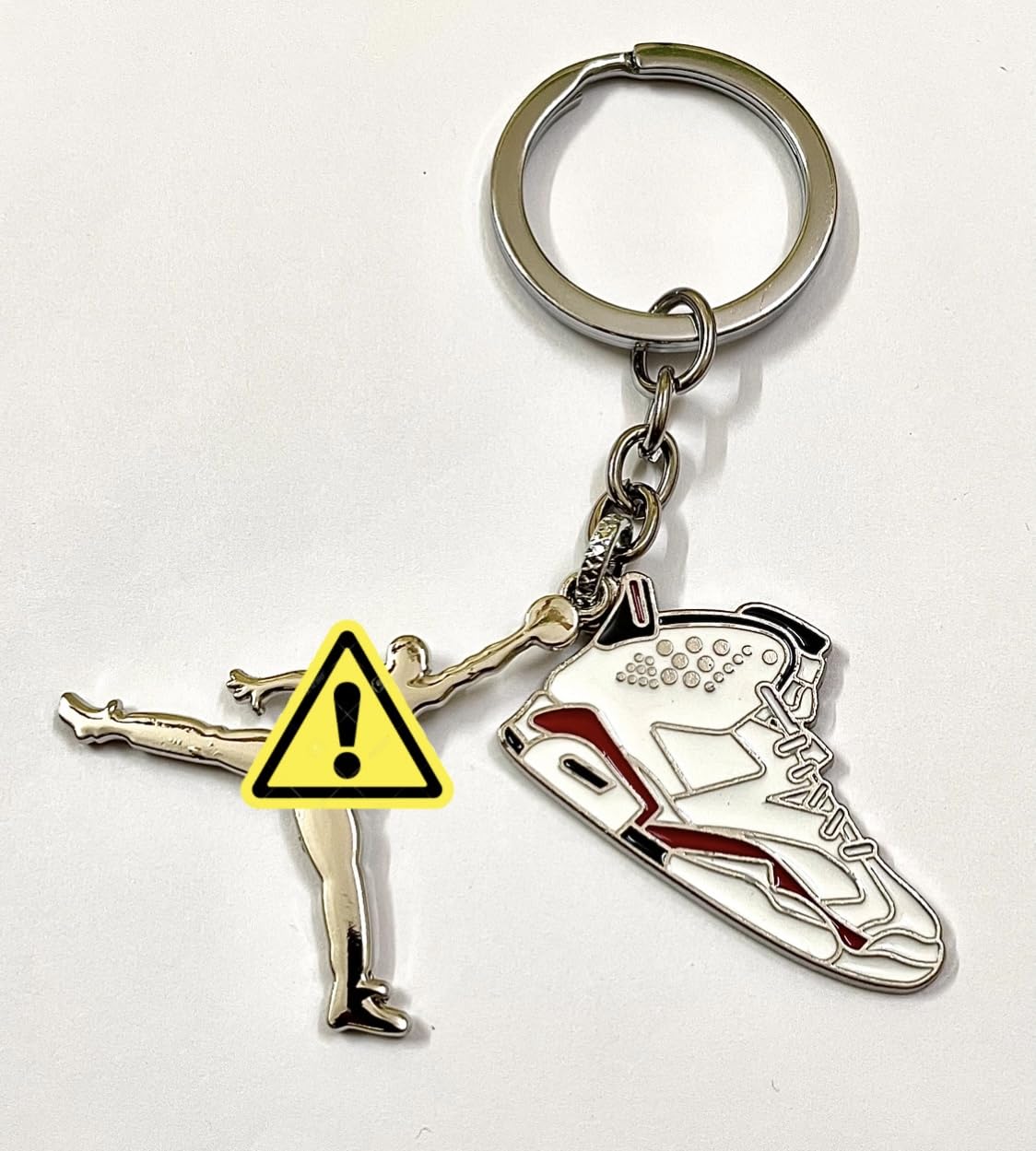 Happier You Air Jordan Sneakers Keychain | Shoes Keychain | Metal ...