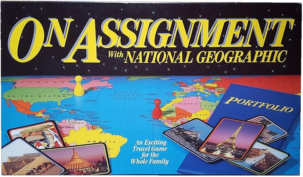 Amazon.com: NATIONAL GEOGRAPHIC On Assignment Board Game : Toys & Games