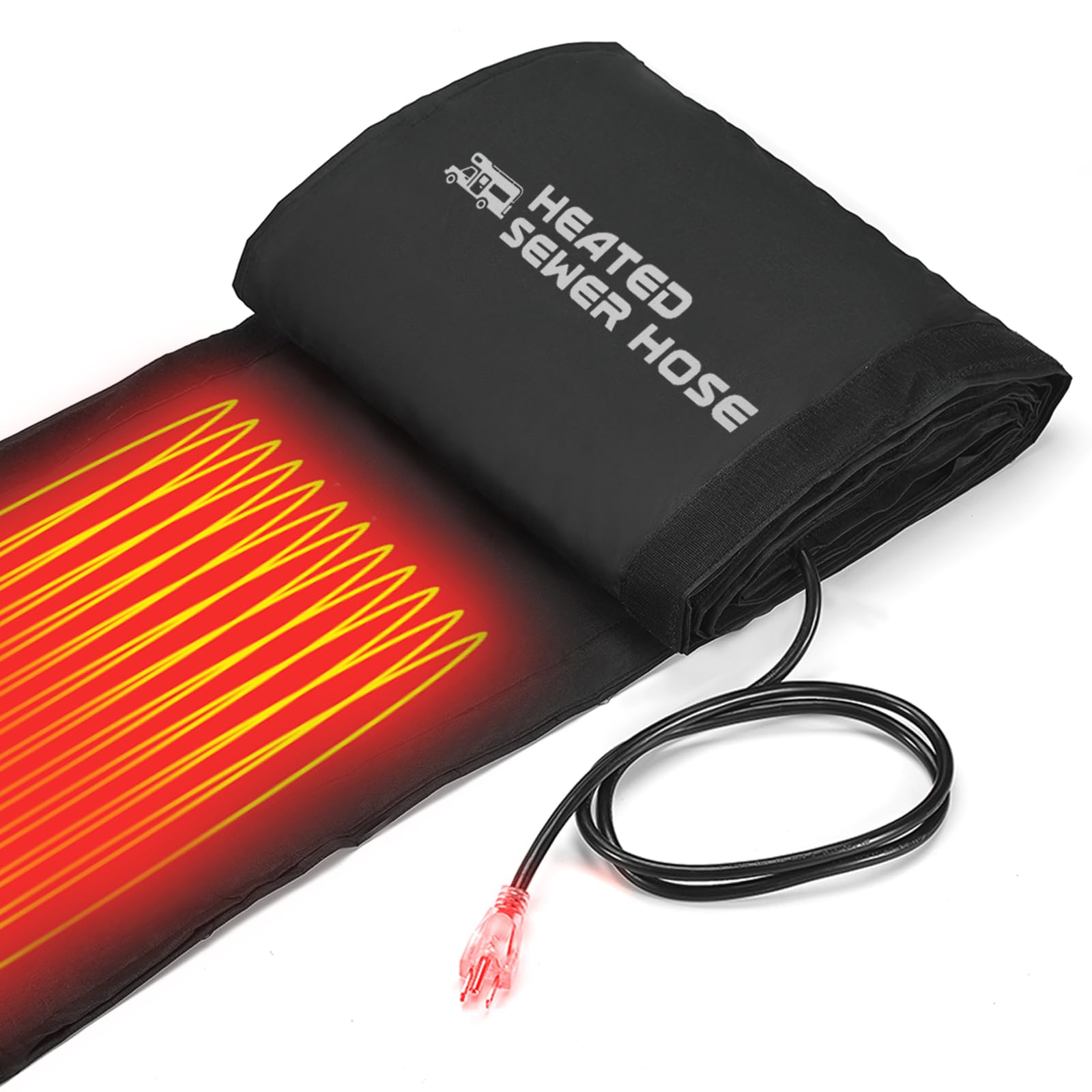 Amazon.com: 20FT Electrical Heated Sleeve of Rv Sewer Hose, Not ...