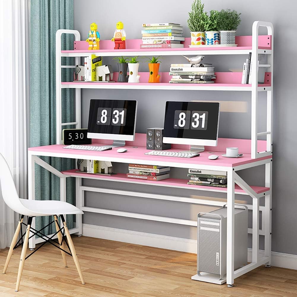 Amazon.com: Computer Desk with Hutch/Storage Shelves,Writing Desk ...