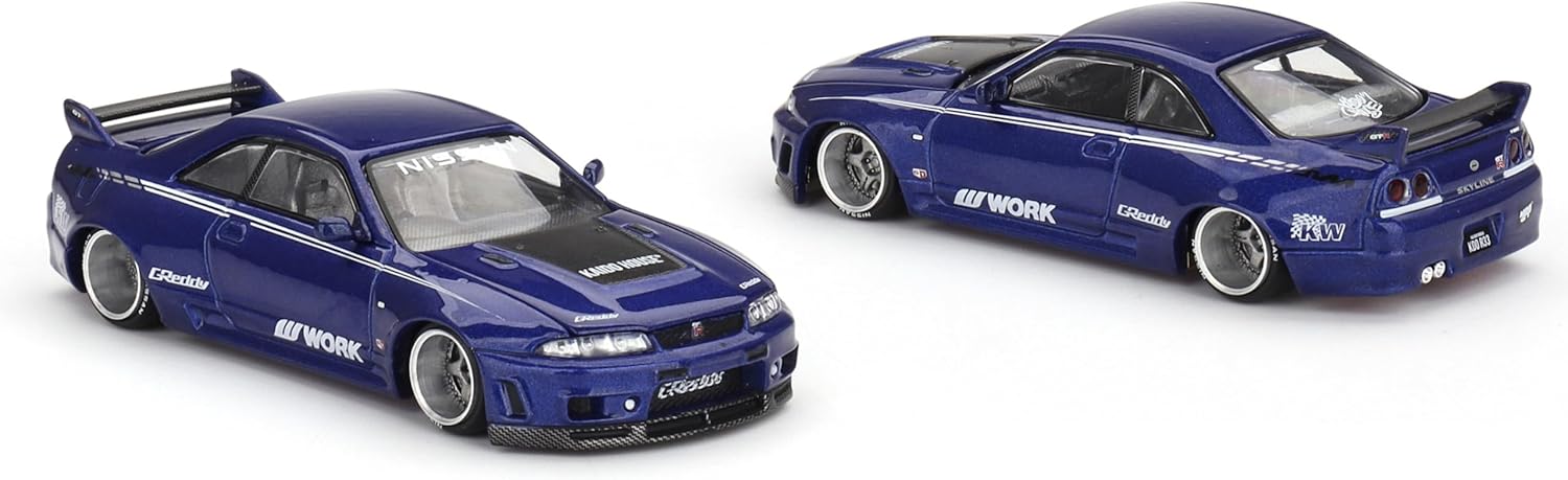 True Scale Miniatures Modelo de coche compatible con Nissan Skyline GT ...
