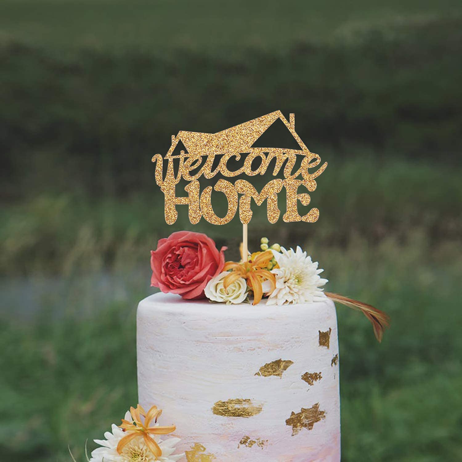 Welcome Home Cake Topper Diy Diy Cake Topper Welcome Welcoming The