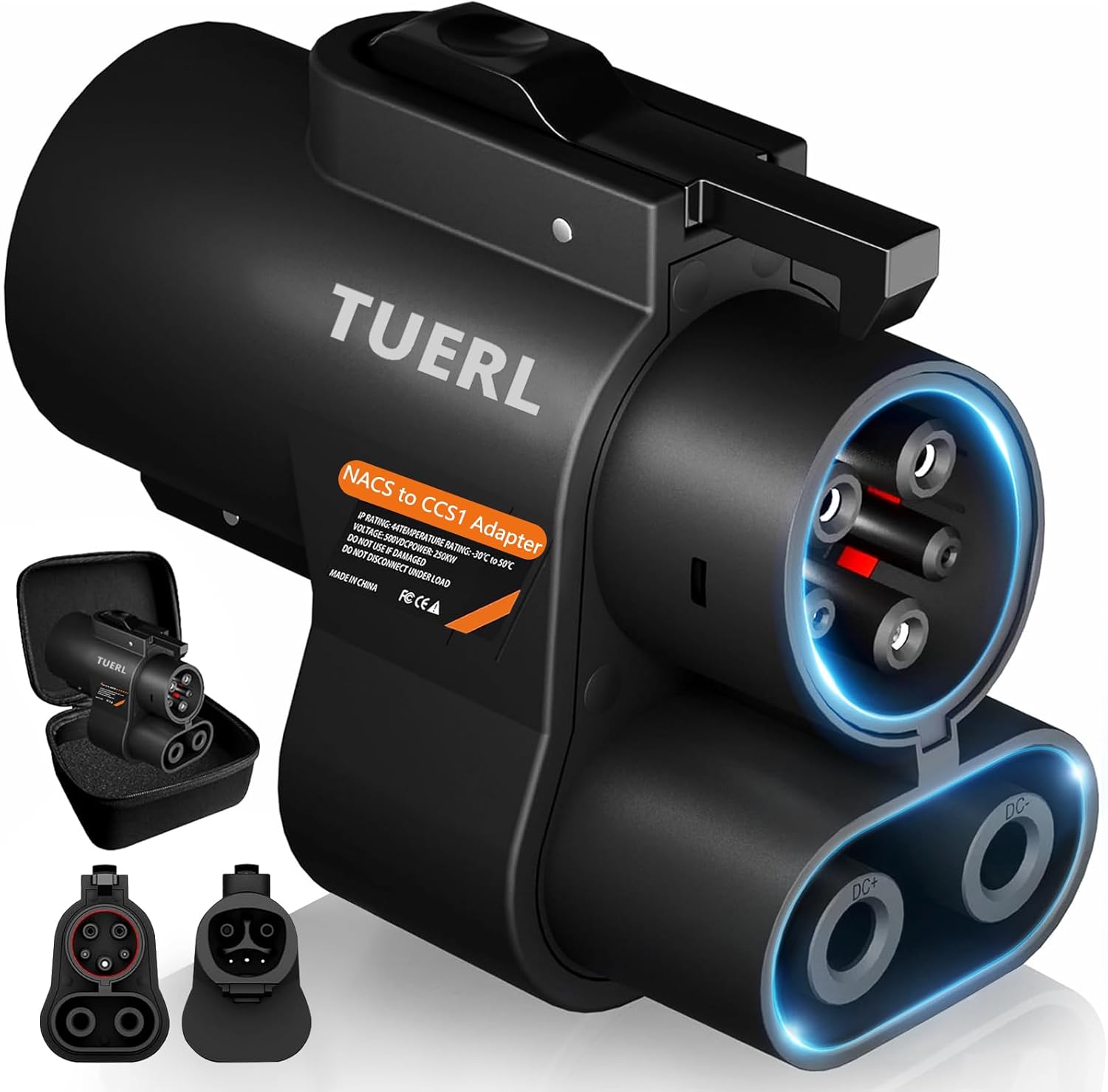 Amazon.com: TUERL- Tesla NACS to CCS1 Supercharger Adapter, 500 Amps ...