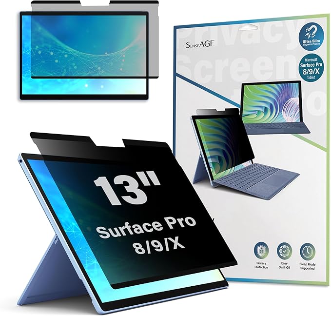Amazon.com: SenseAGE Microsoft Surface Pro 13 inch X/9/8 Magnetic ...