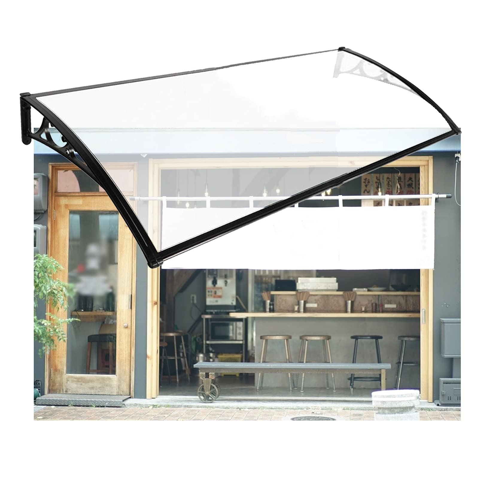 Buy Door Window Awning Canopy Porch Shelter, Front Back Door Porch ...