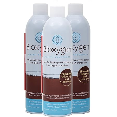 Bloxygen - Preserver CASE of 12 Cans. Inert Gas Preservation System for Paint/Auto Chemicals ...