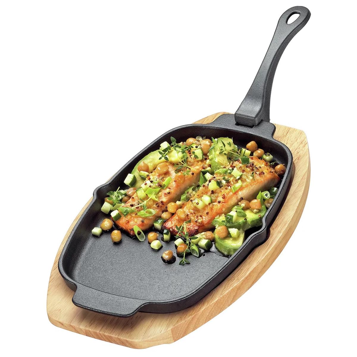 Küchenprofi Serving Pan Cast Iron Skillet Küchenprofi Cast Iron Serving ...