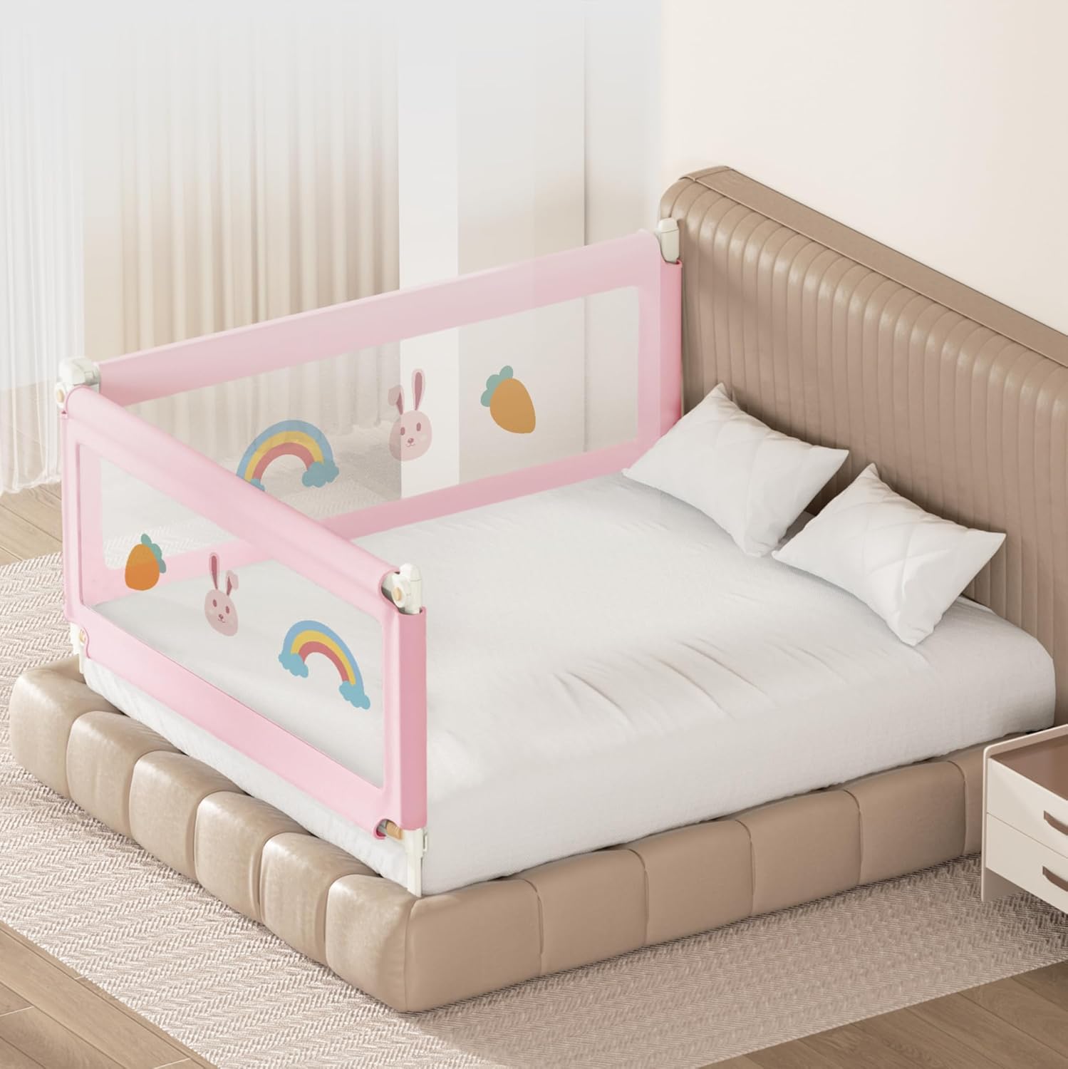Buy Kids Station Baby Bed Rail Guard for Toddler & Kid Safety ...
