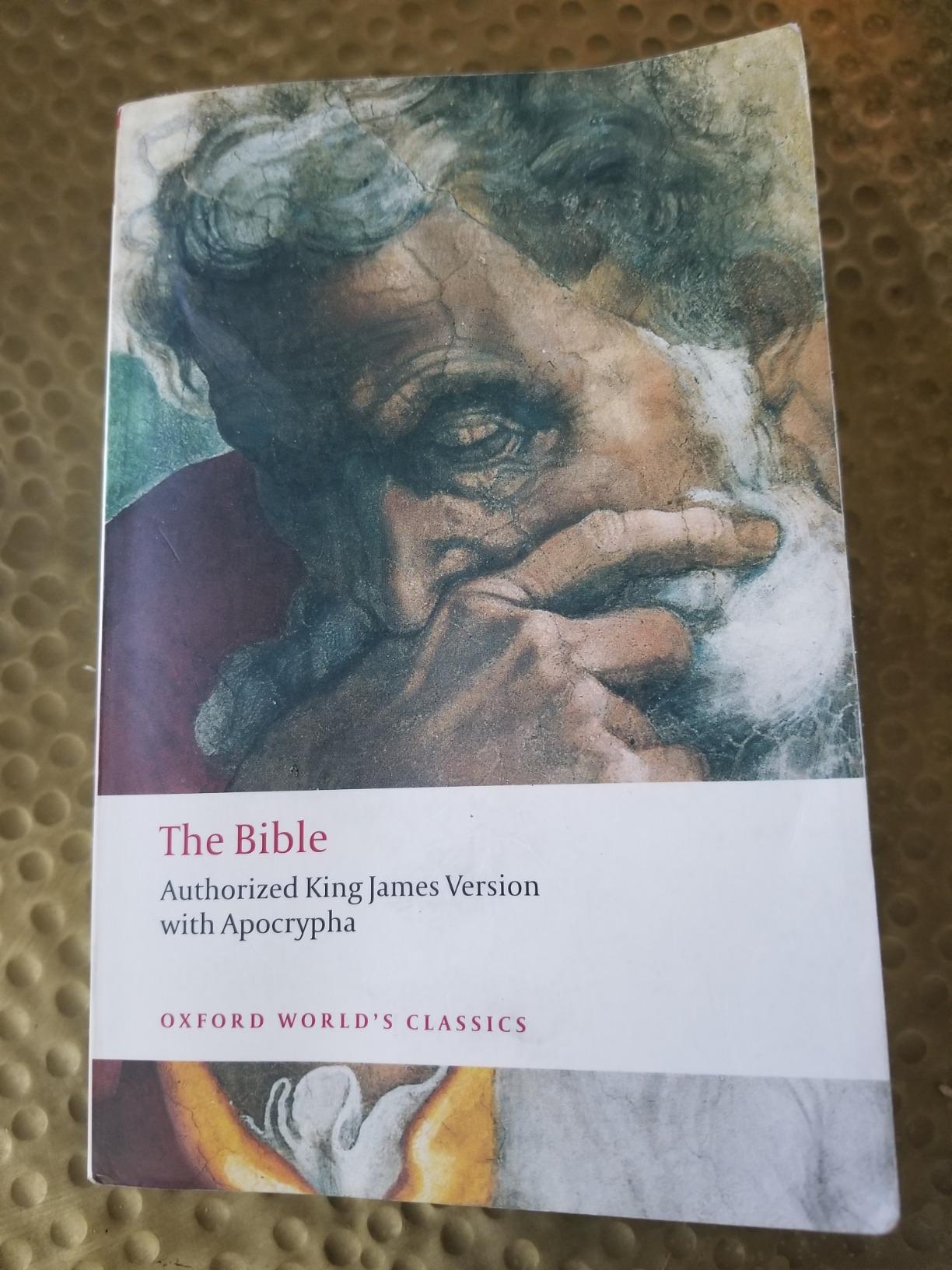 Amazon.com: The Bible: Authorized King James Version with Apocrypha ...