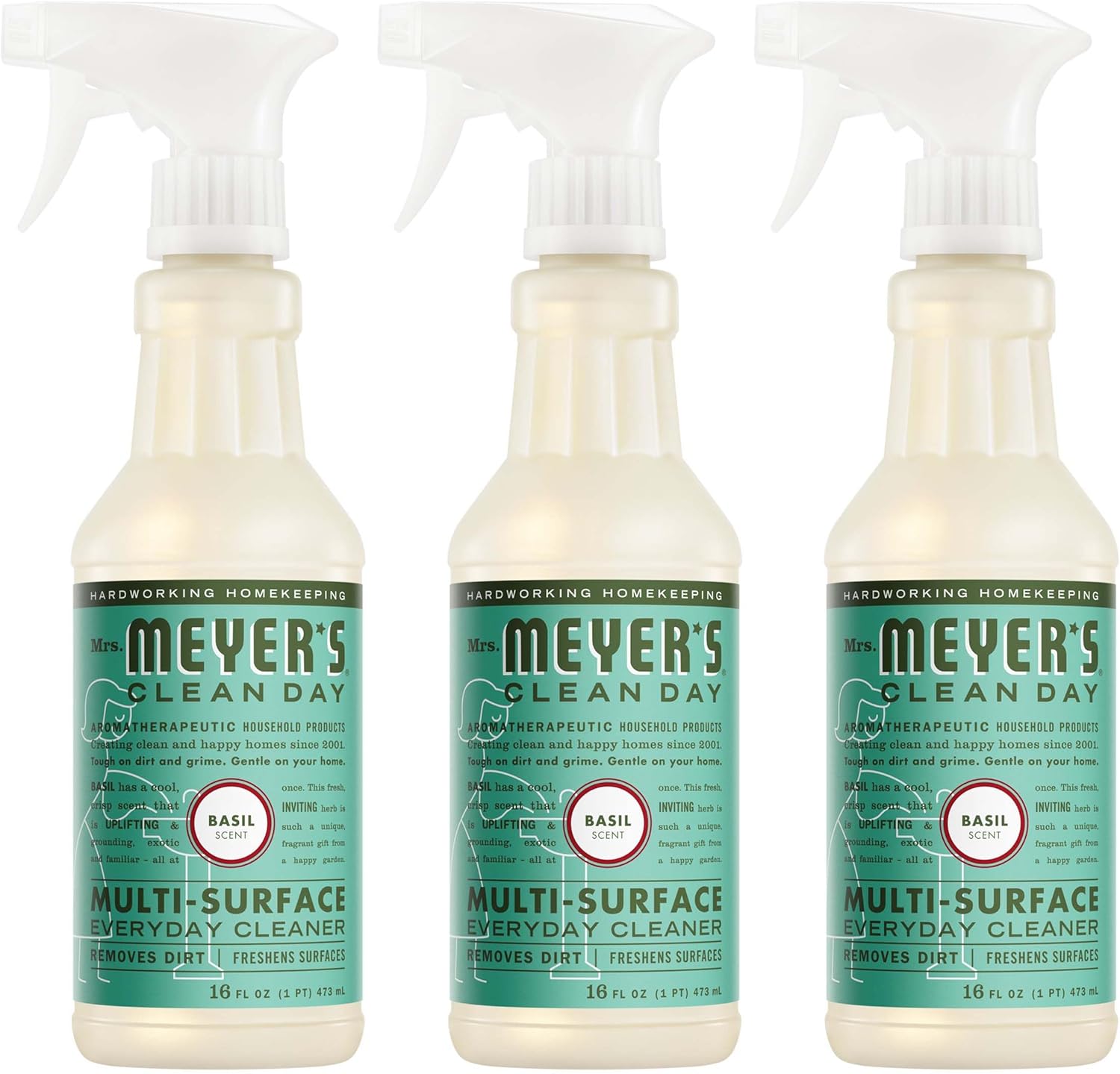 Amazon.com: MRS. MEYER'S CLEAN DAY Multi-Surface Everyday Cleaner ...