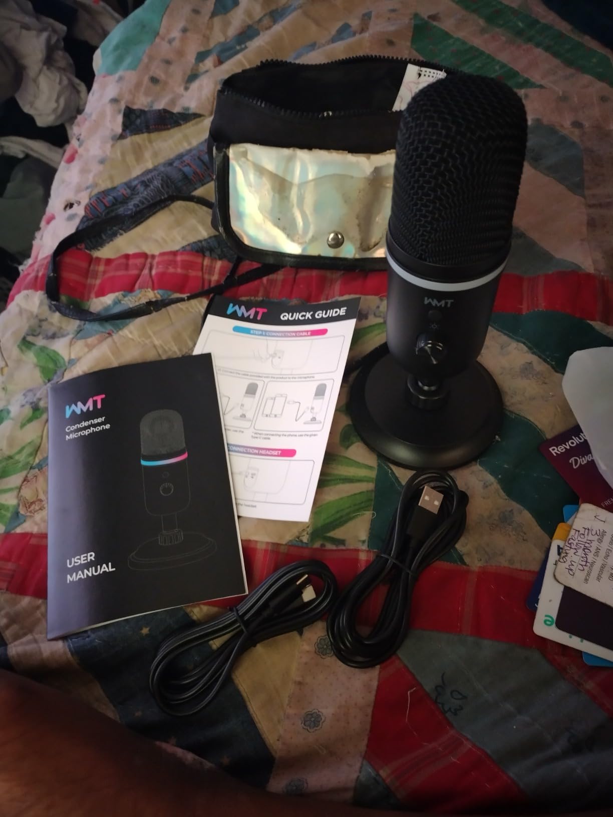 $6/mo - Finance WMT USB Microphone - Condenser Gaming Microphone for PC ...