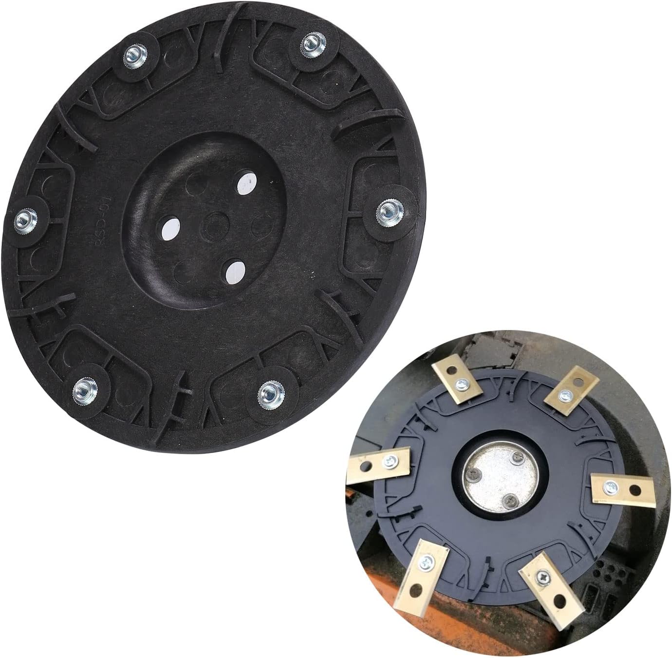 CDIYTOOL Robotic Lawnmower Tuning 6 Blades Blade Disc, Lawn Robot ...