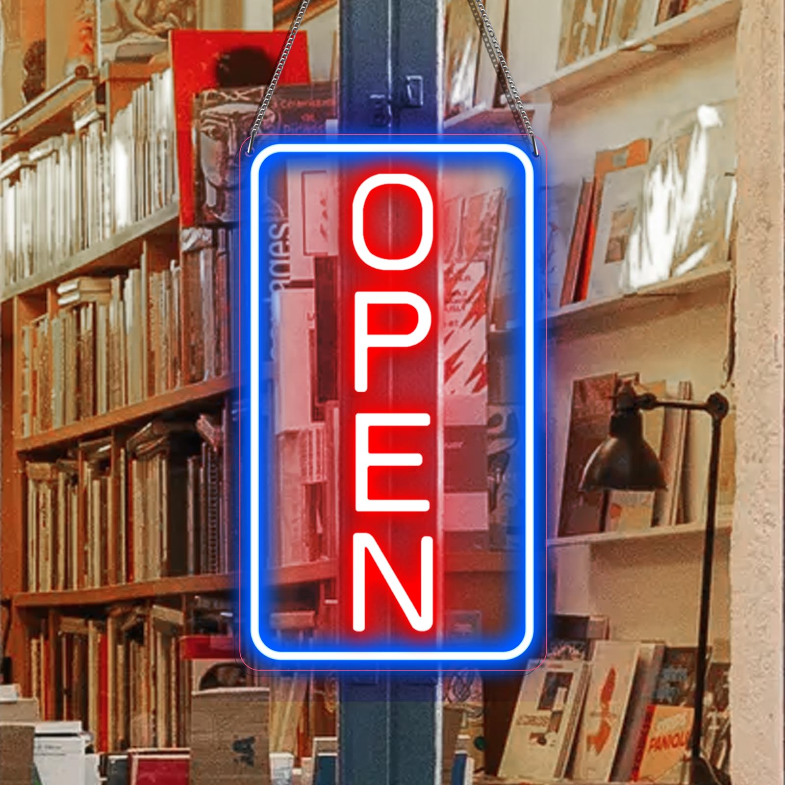 Snapklik.com : 16"x 9" Ultra Bright 12V Neon Open Sign For Business ...